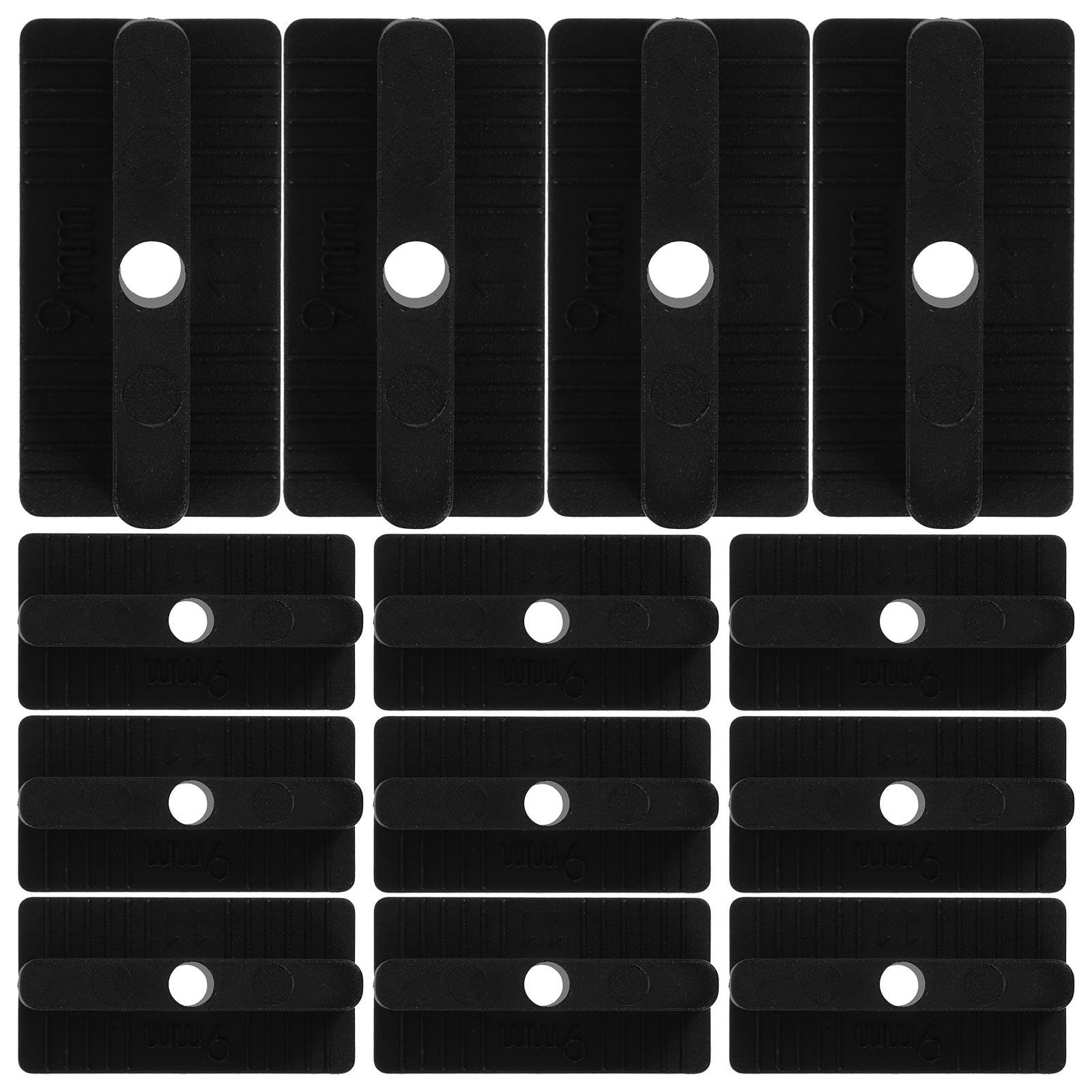 Hemoton 200pcs Clip Hidden Decks Fastener Edge Mount Clips Plastic Deck ...