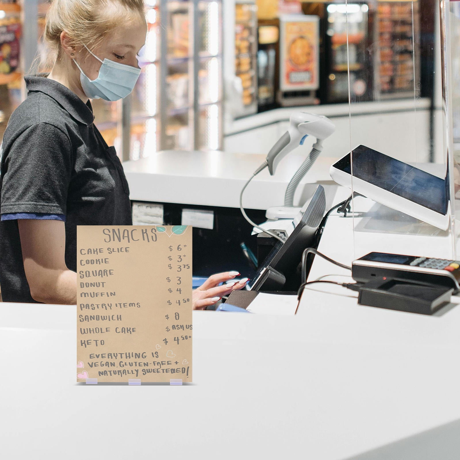 Hemoton 20PCS Clear Plastic Shelf Label Holder Wood Shelf Sign and ...