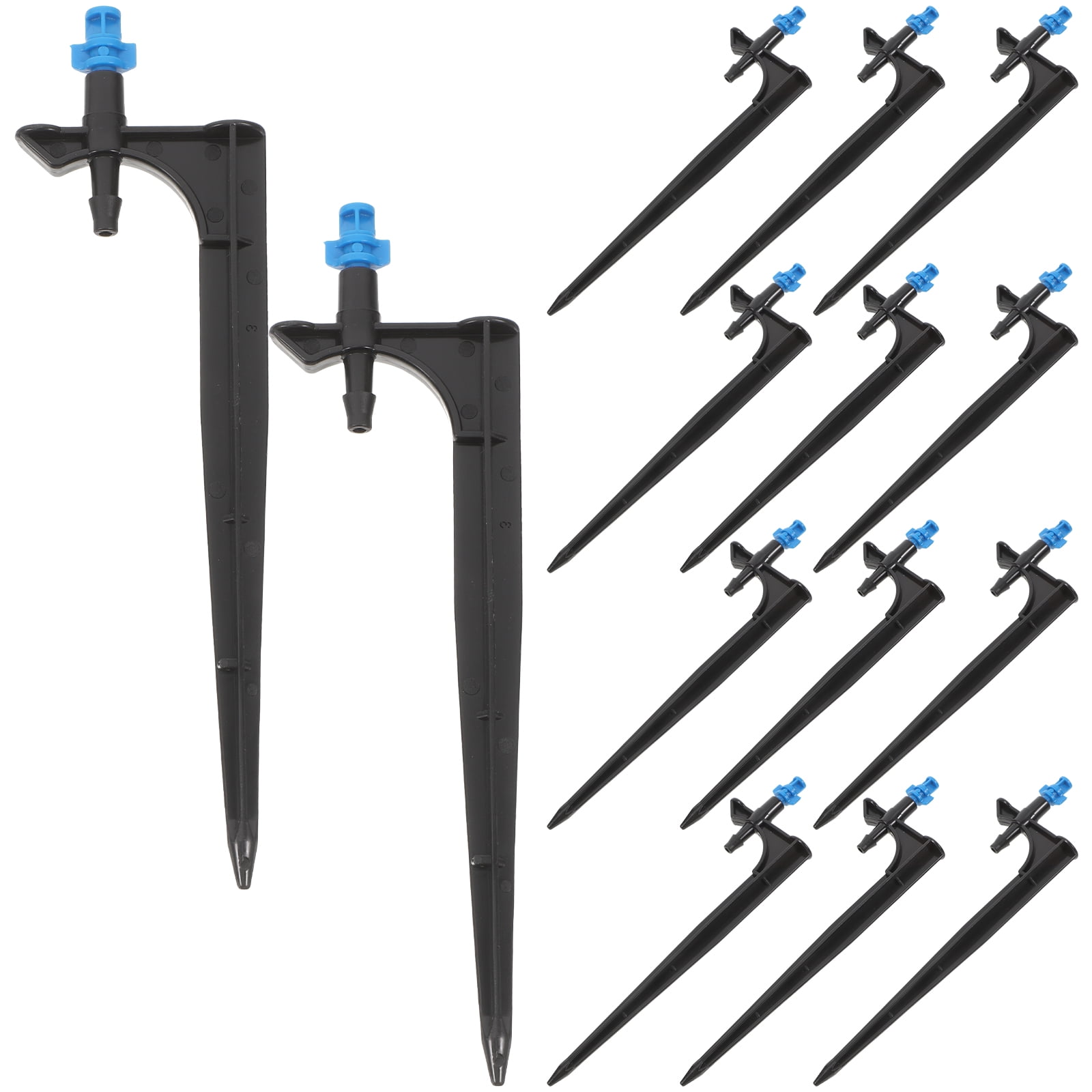 Hemoton 20PCS Drip Irrigation Emitters Atomization Nozzle Ground Insert ...