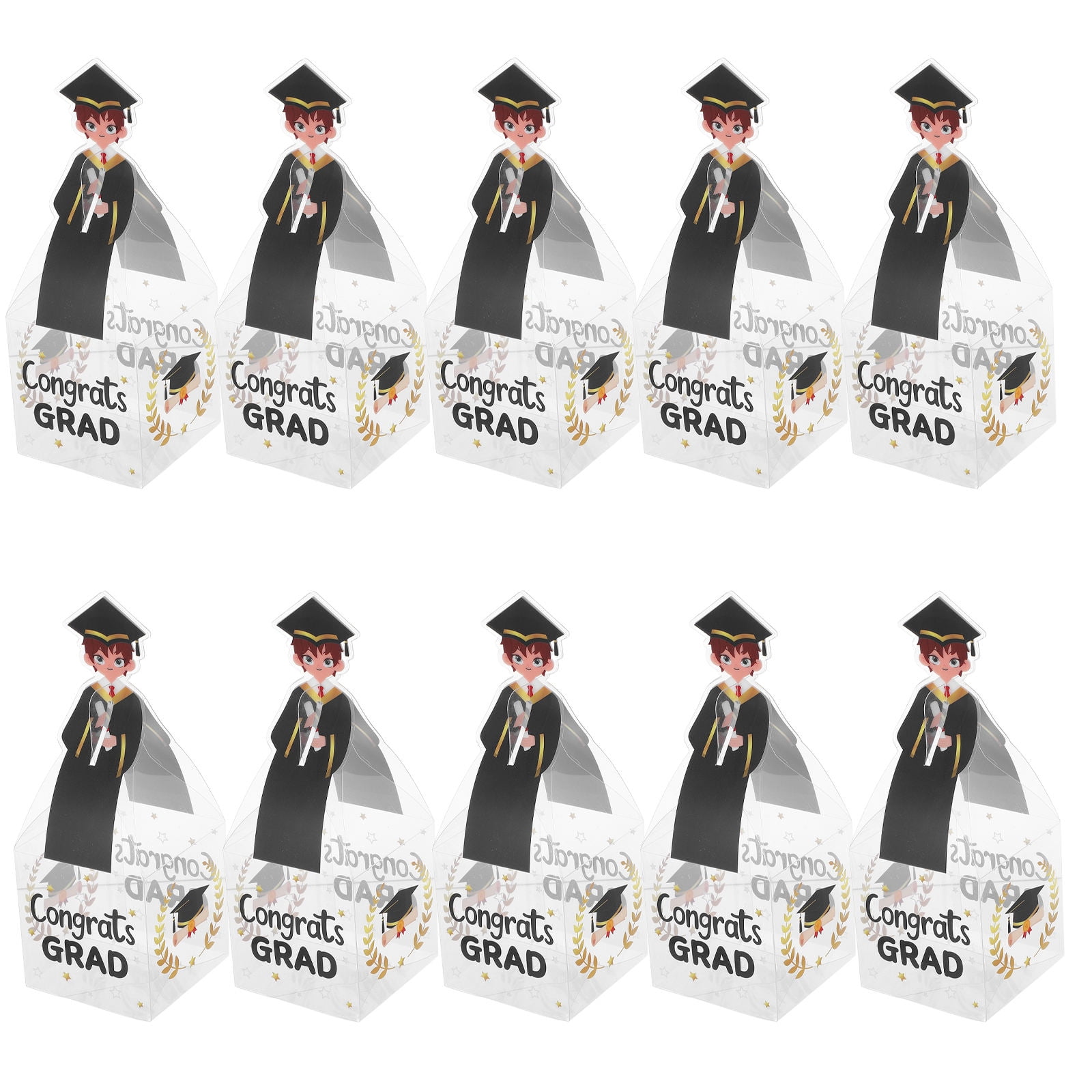 Hemoton 20PCS Graduation Candy Boxes Treat Boxes Graduation Gifts Boxes ...