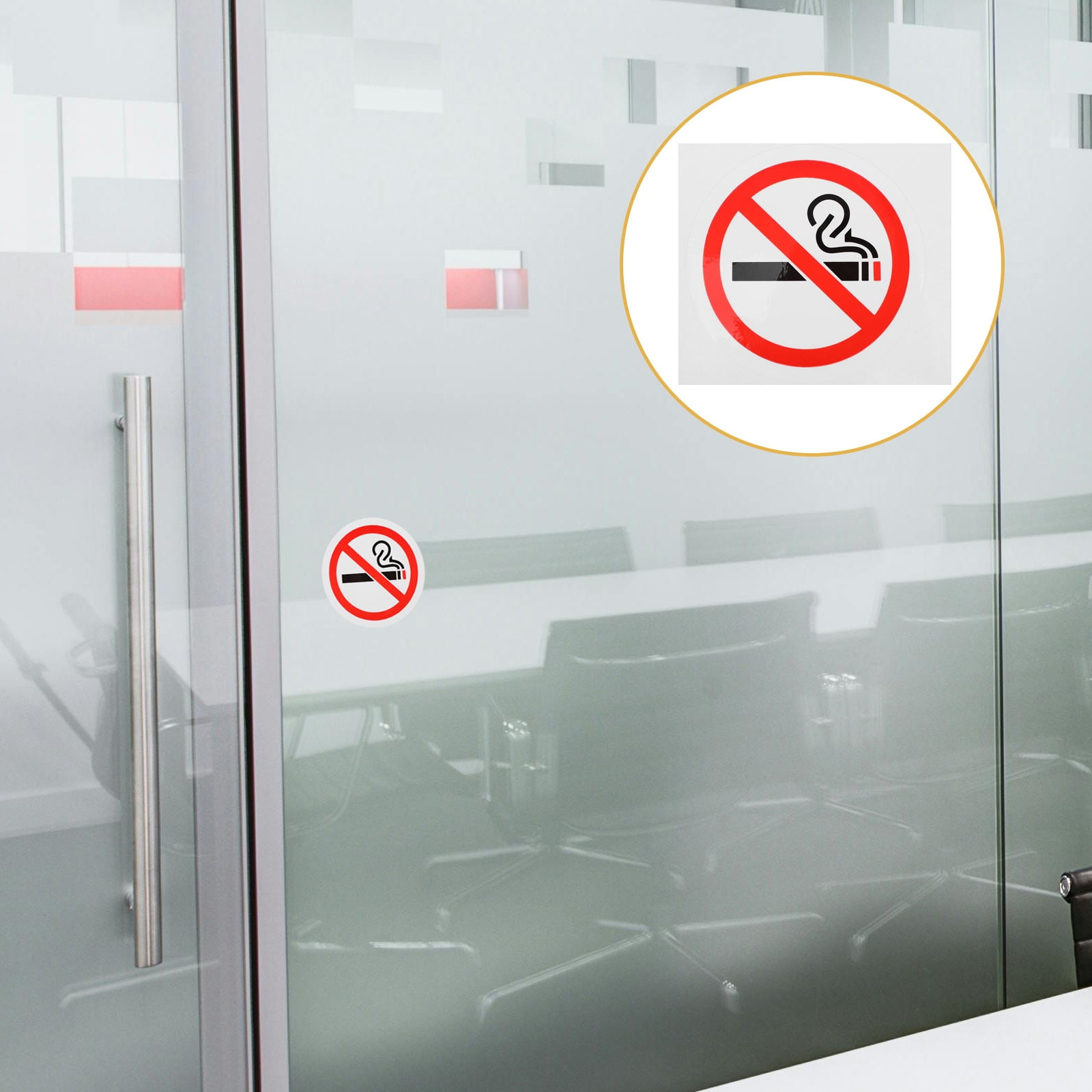 Hemoton 20PCS No Smoking Stickers No Smoking Caution Stickers No ...