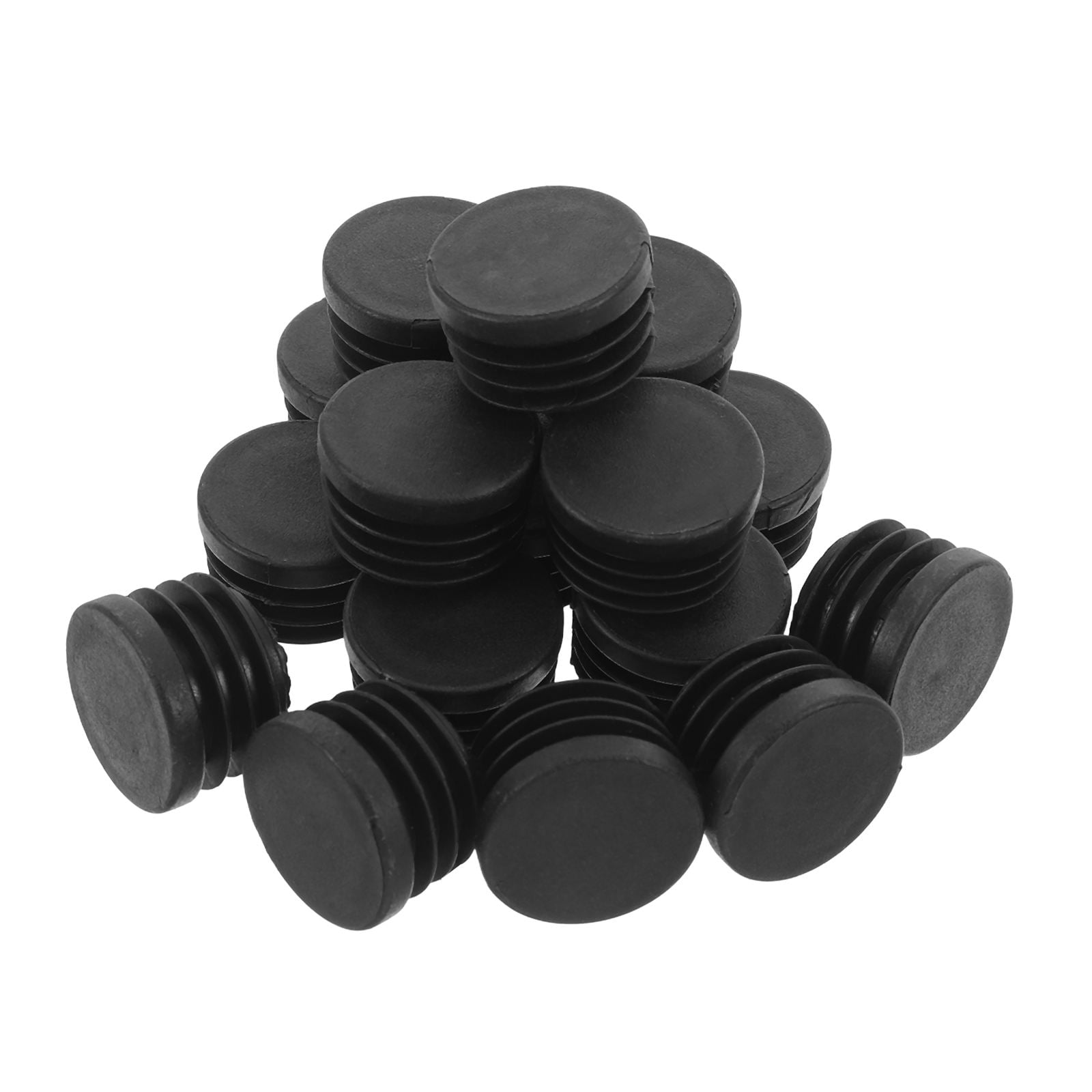 Hemoton 20PCS Round Plastic Plugs Industrial Plug for Tubing Plastic ...