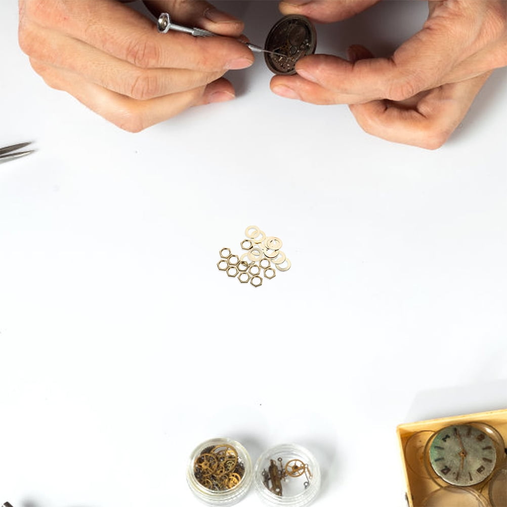 Hemoton 20PCS Wall Clock Washers and Nuts DIY Quartz Clock Movement ...