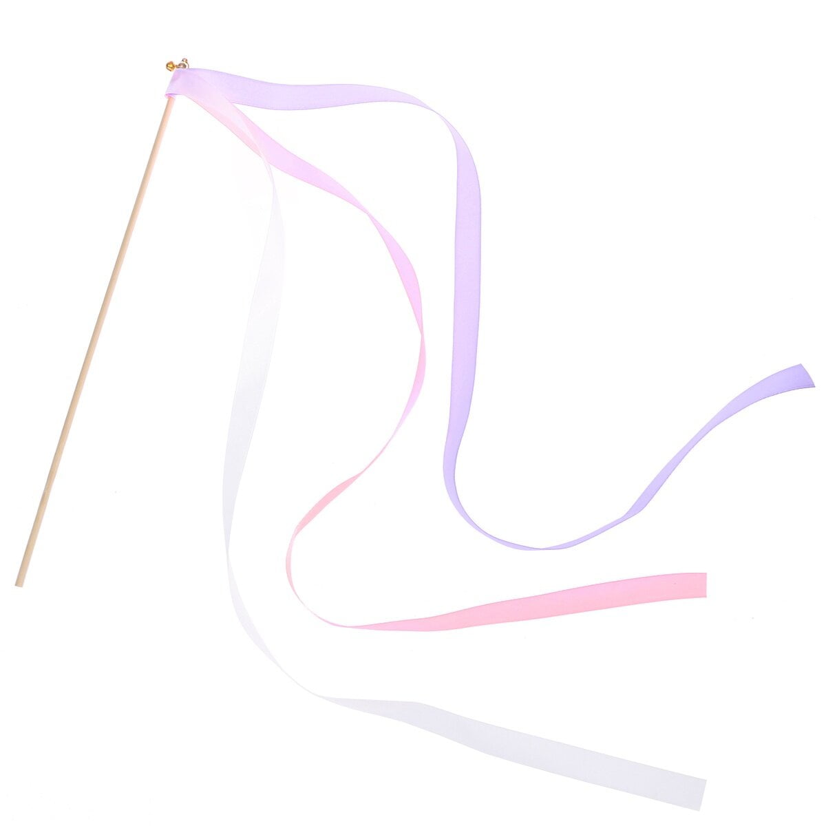 Hemoton 20Pcs Ribbon Sticks Fairy Sticks Ribbon Streamers Wands with ...