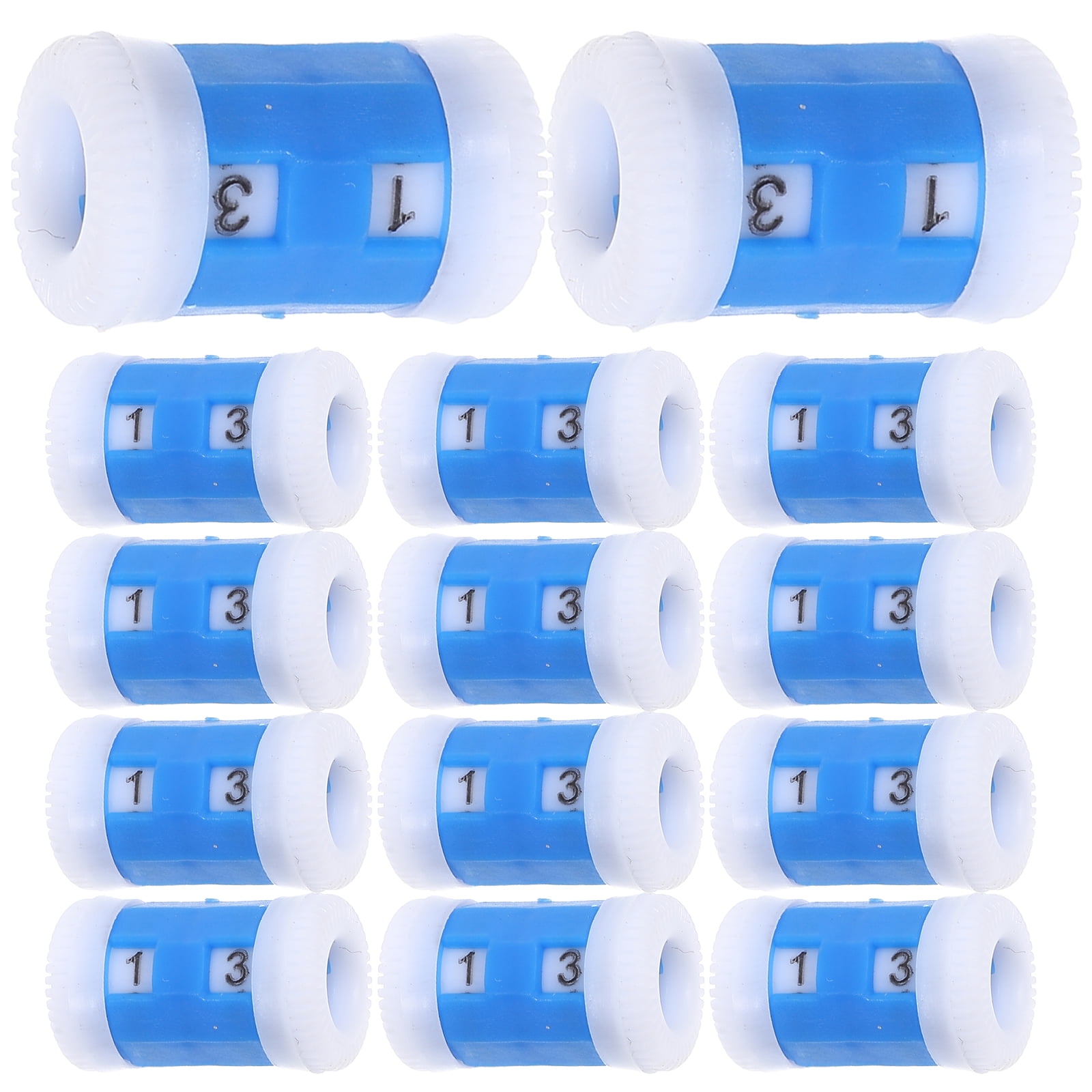 Hemoton 20Pcs Stitch Counter Simplify Knitting Counter Flexible Stitch ...