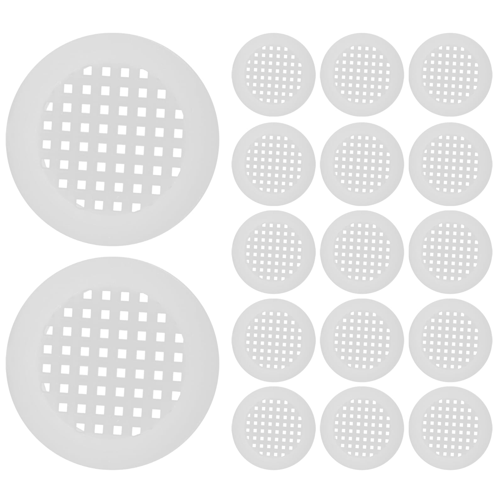 Hemoton 20pcs Cabinet Air Vent Cover Round Vent Holes for Wardrobe Shoe ...