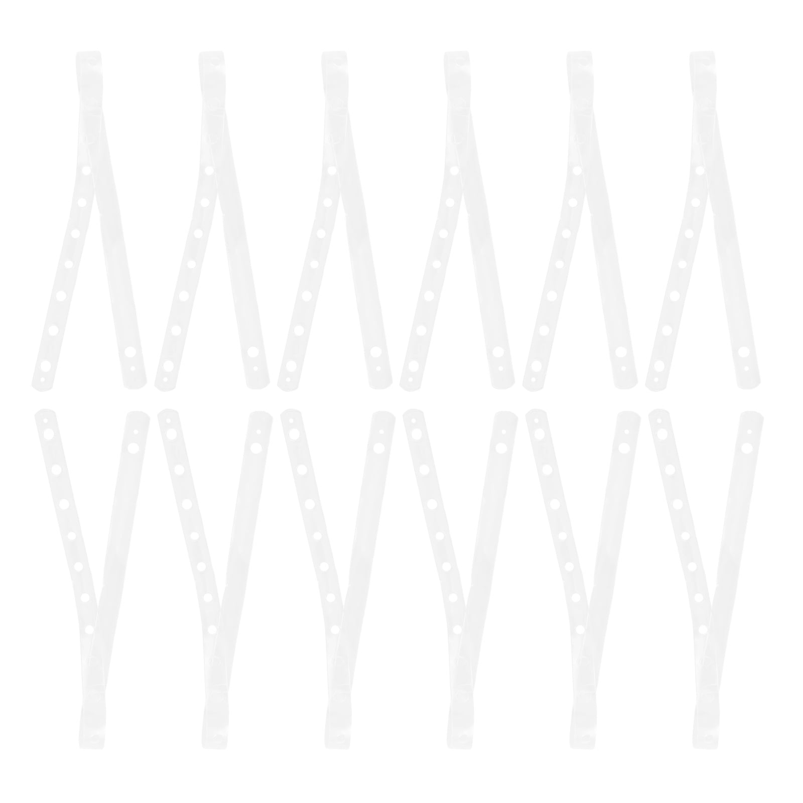 Hemoton 20pcs Closet Connection Strips Wardrobe Space-Saving Hanger ...