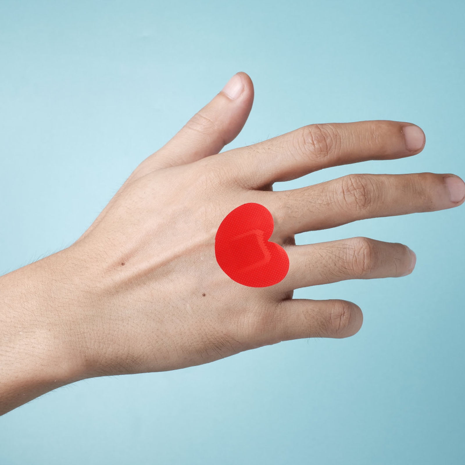 Hemoton 20pcs Creative Red Cartoon Bandages Cute Cartoon Finger Patches ...