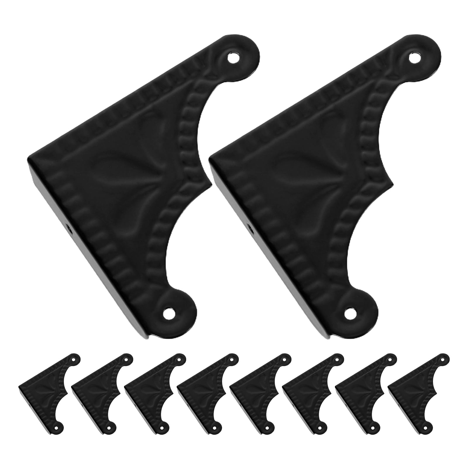Hemoton 20pcs Heavy Duty Metal Corner Protectors For Furniture Vintage ...