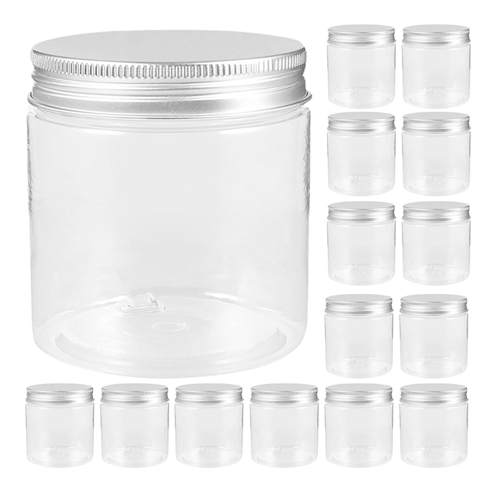 Hemoton 20pcs Multi-use Plastic Honey Pots Small Storage Jars Plastic ...