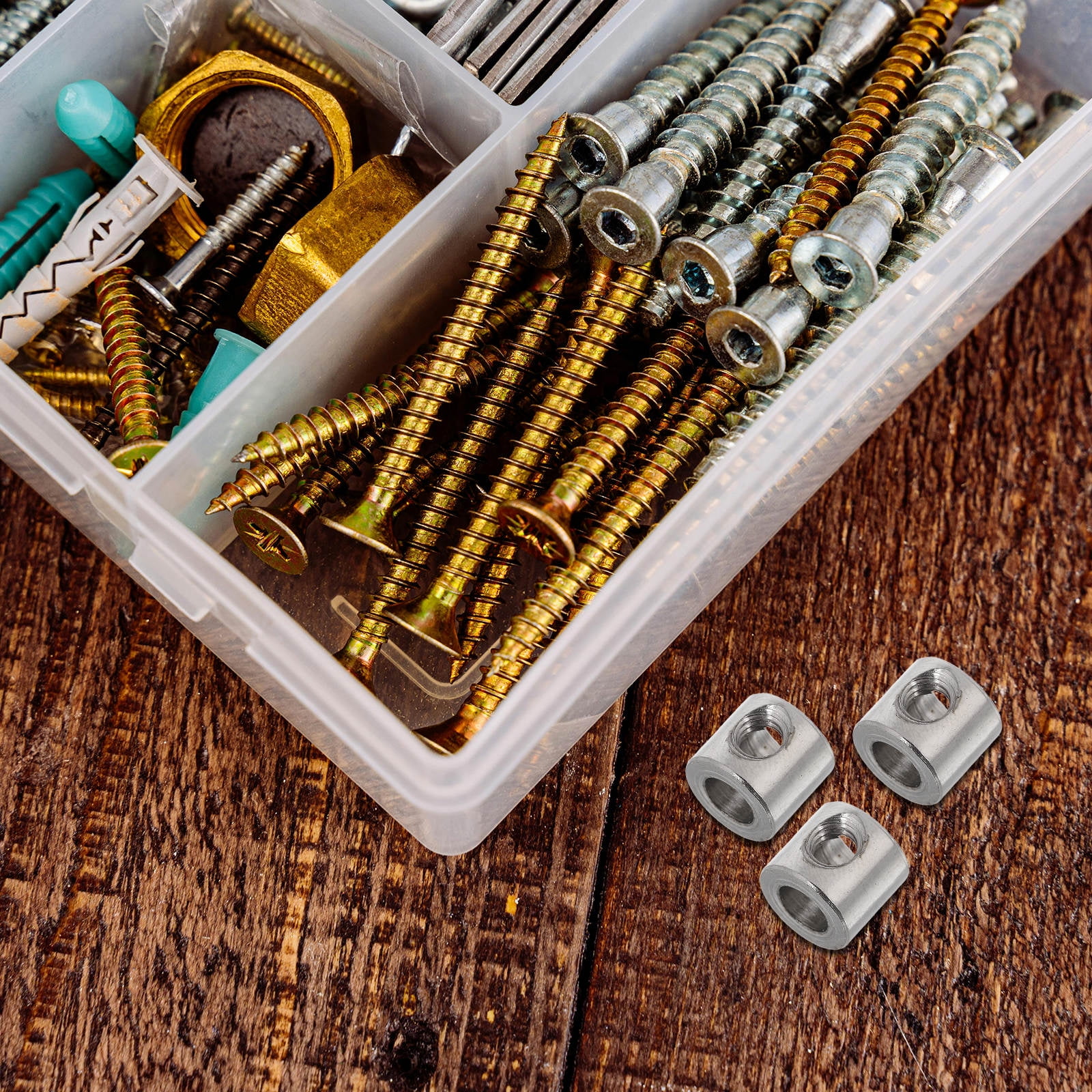 Hemoton 20pcs Steel Cable Clamps Wire Rope Clips For Secure Fastening ...