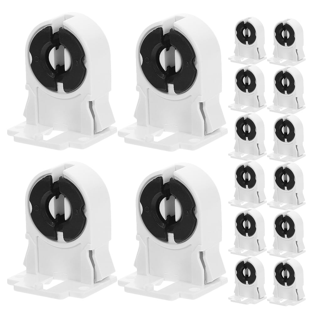 Hemoton 20pcs T8 G13 Fluorescent Tube Light Socket Holder Lamp Holder ...