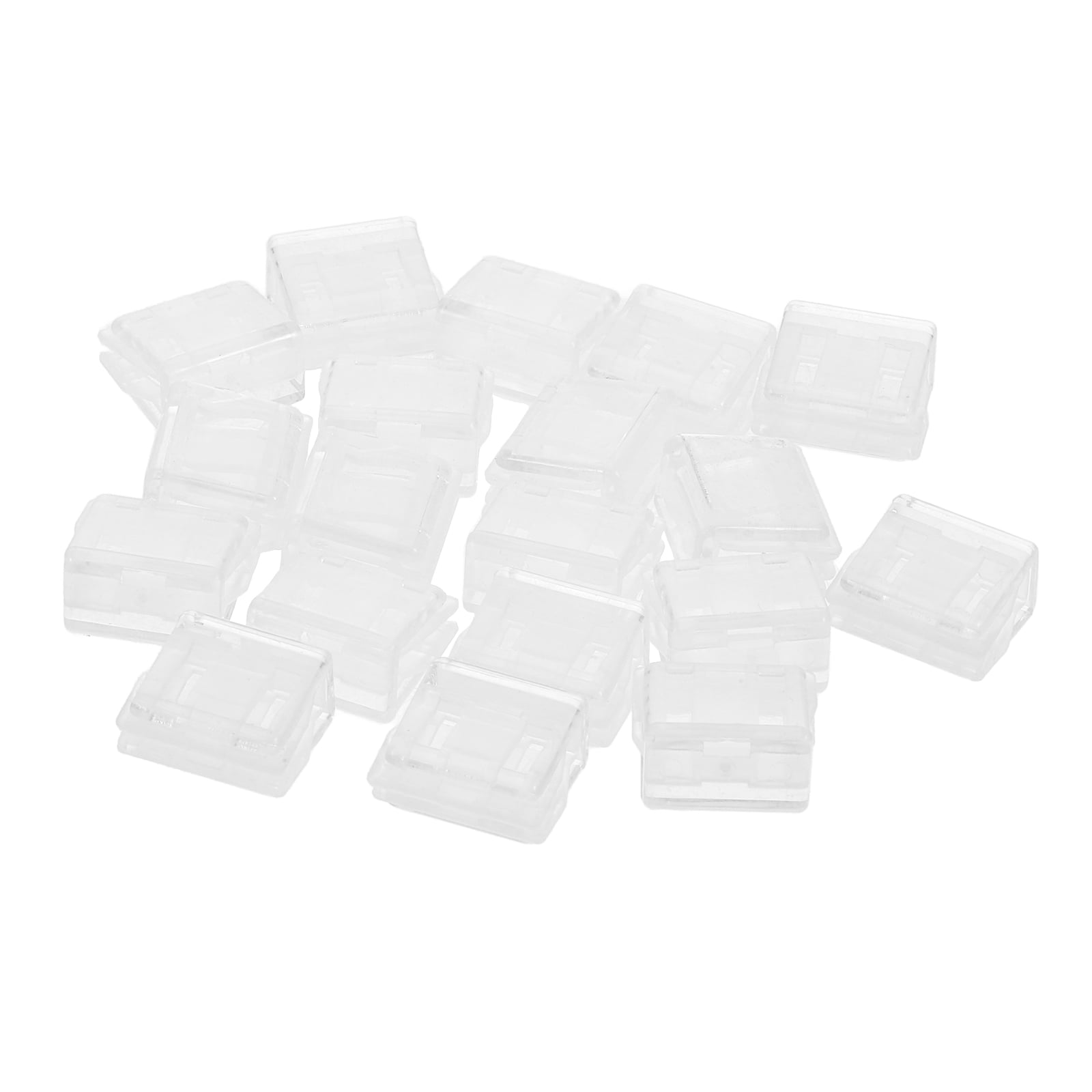 Phenofice Transparent Plastic Paper Clips for Home Efficient Document ...