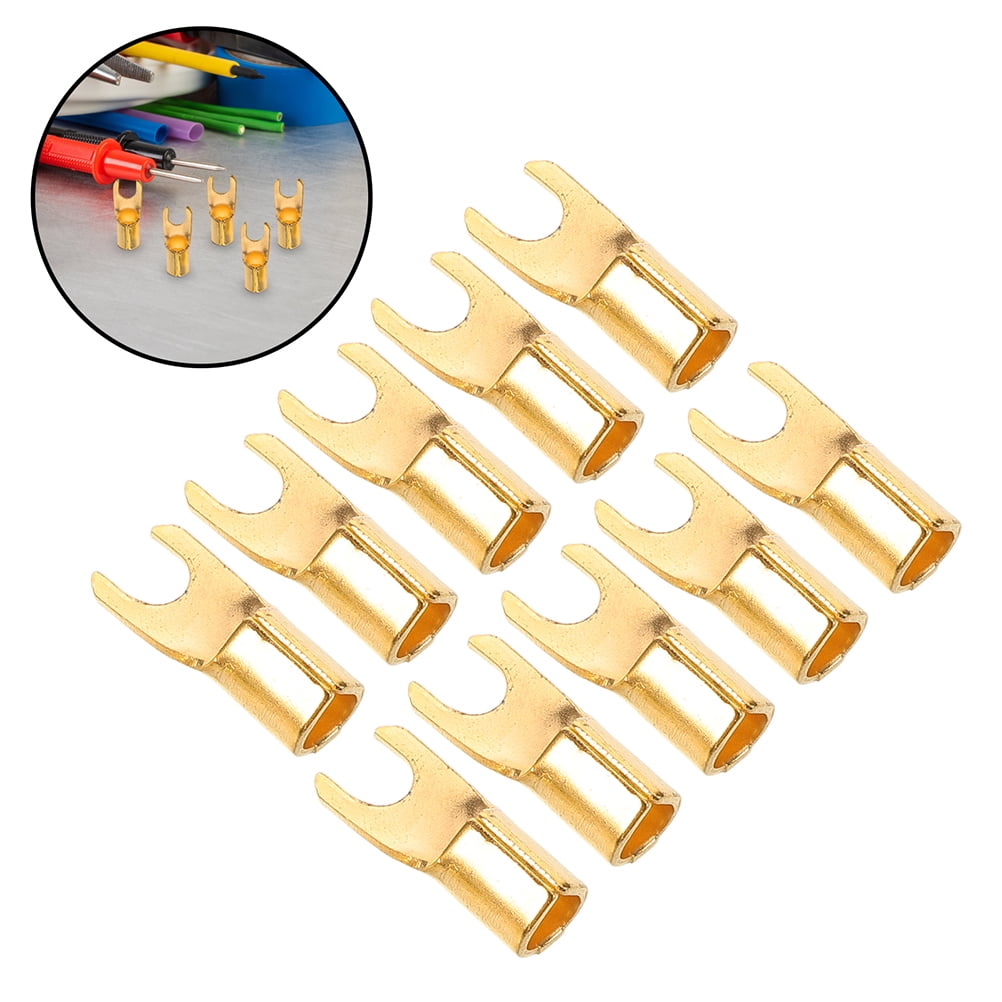 Hemoton 20pcs U-Shaped Car Terminal Block Audio Connector Terminal For ...