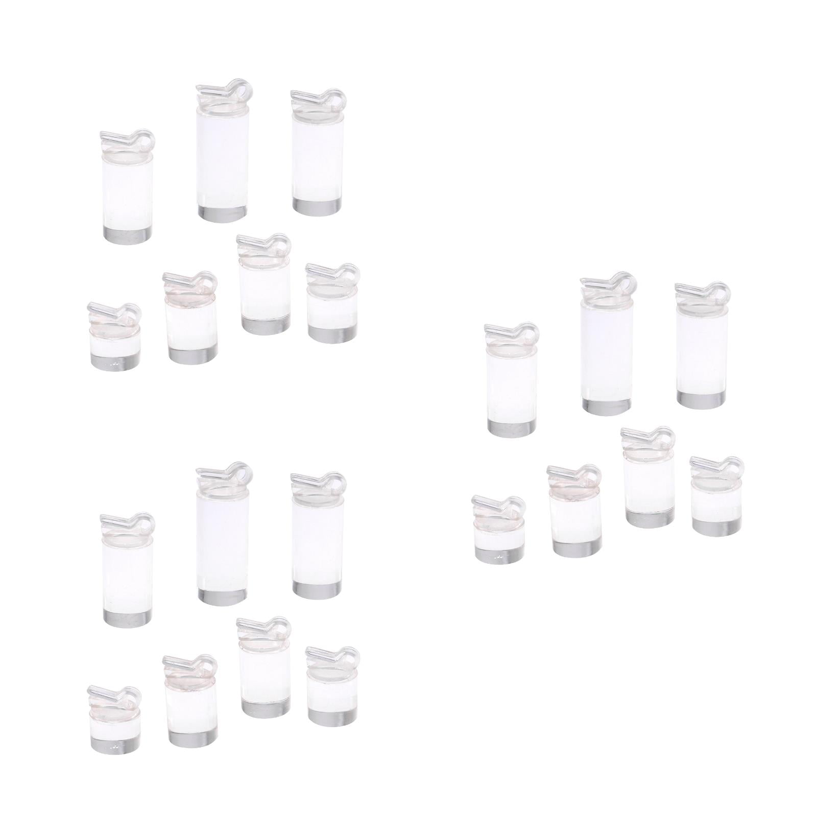 Hemoton 21 Pieces Ring Display Props Acrylic Rings Display Holder ...
