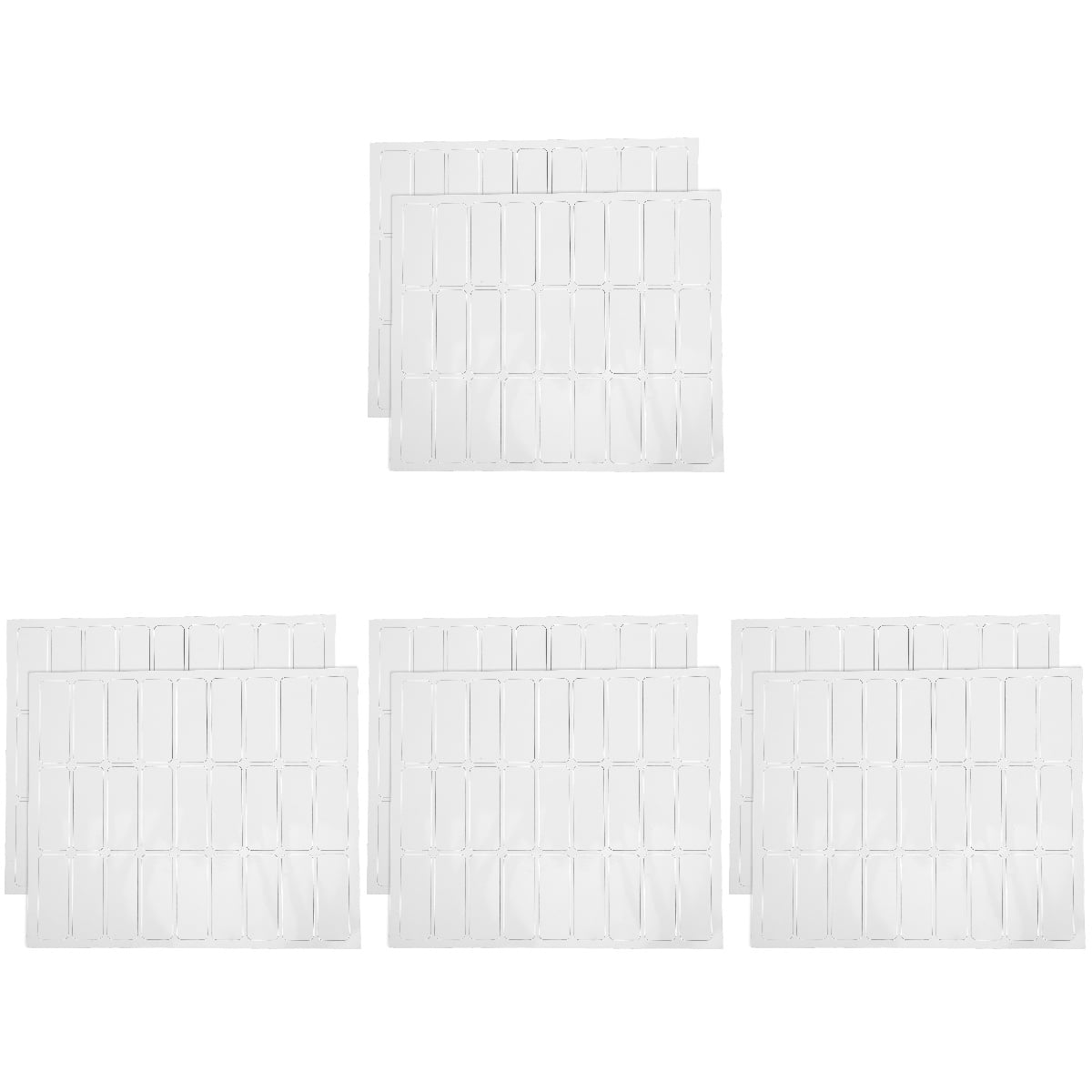 Hemoton 216 pcs Writable Magnets Labels Name Marking Labels Magnet Name ...