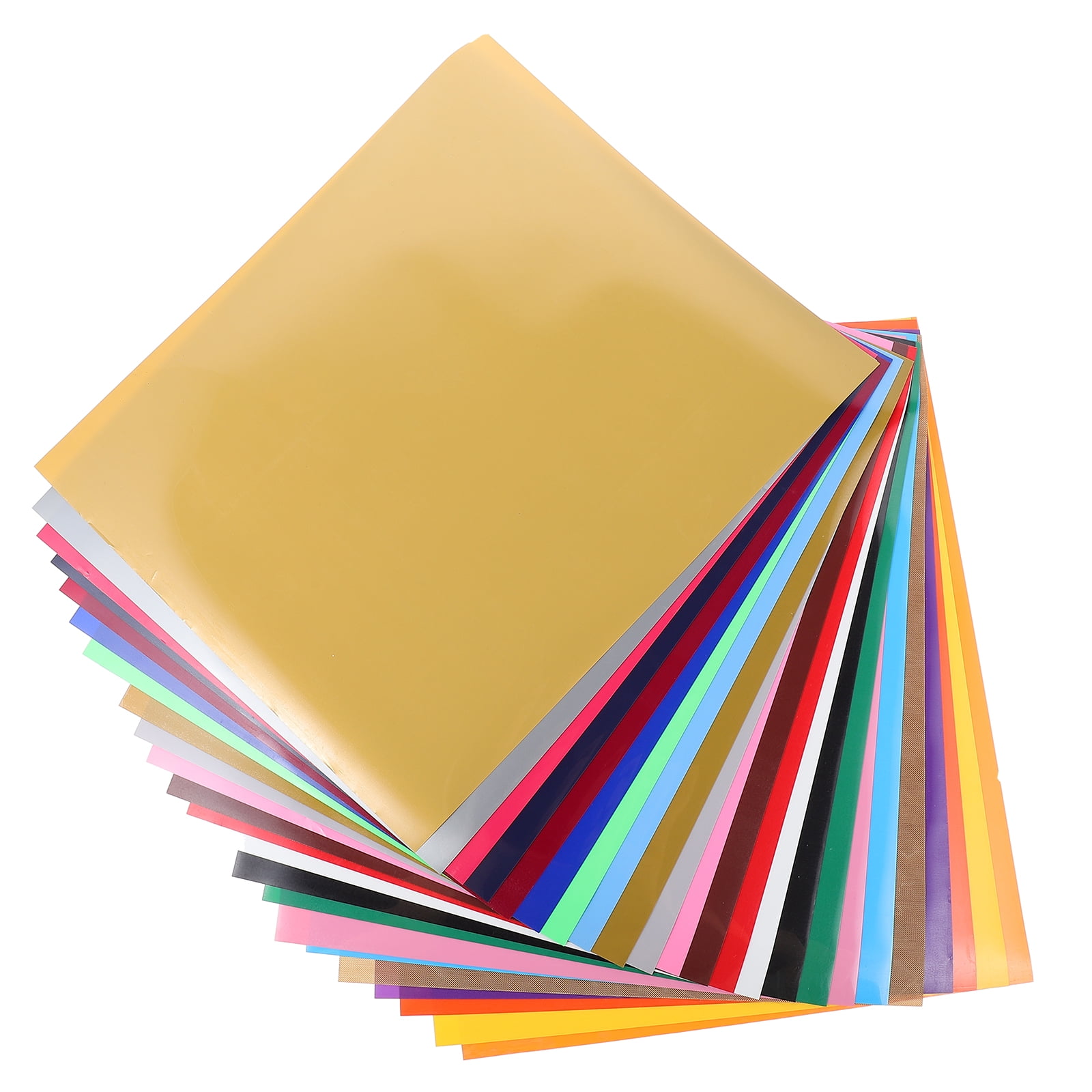 EXHUMKY Heat Transfer Vinyl Assorted Colors for T-Shirt and Bag ...