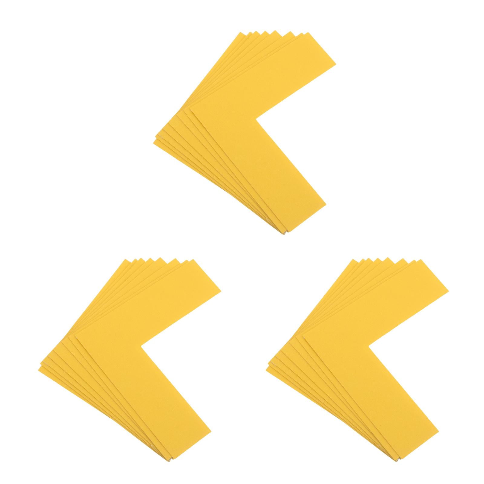 Hemoton 24 PCS Location Marking L Shaped Corner Corner Floor Marker ...