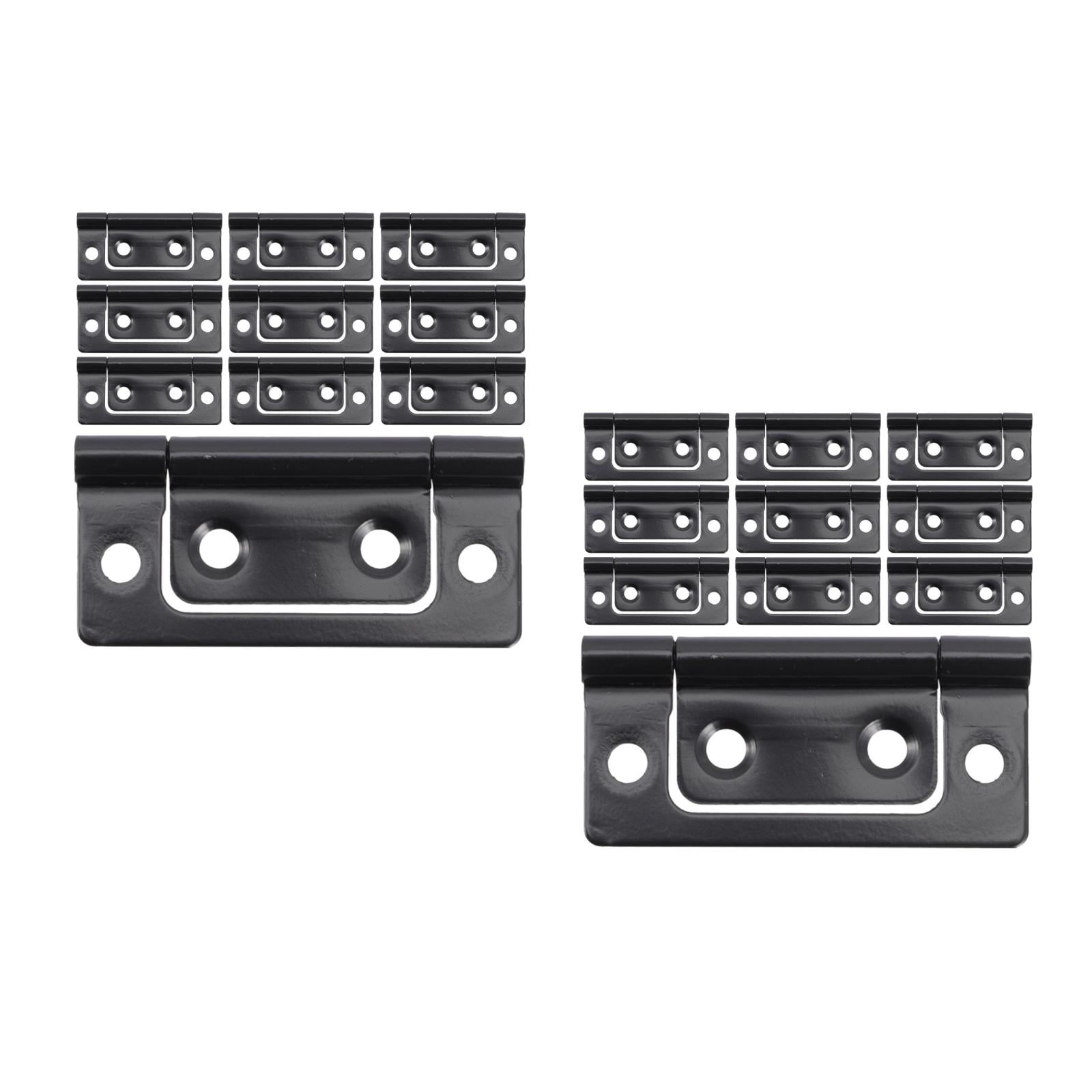 UPGRATOR Raindrops 24 Pcs Heavy Duty Metal Hinges for Cabinets and ...