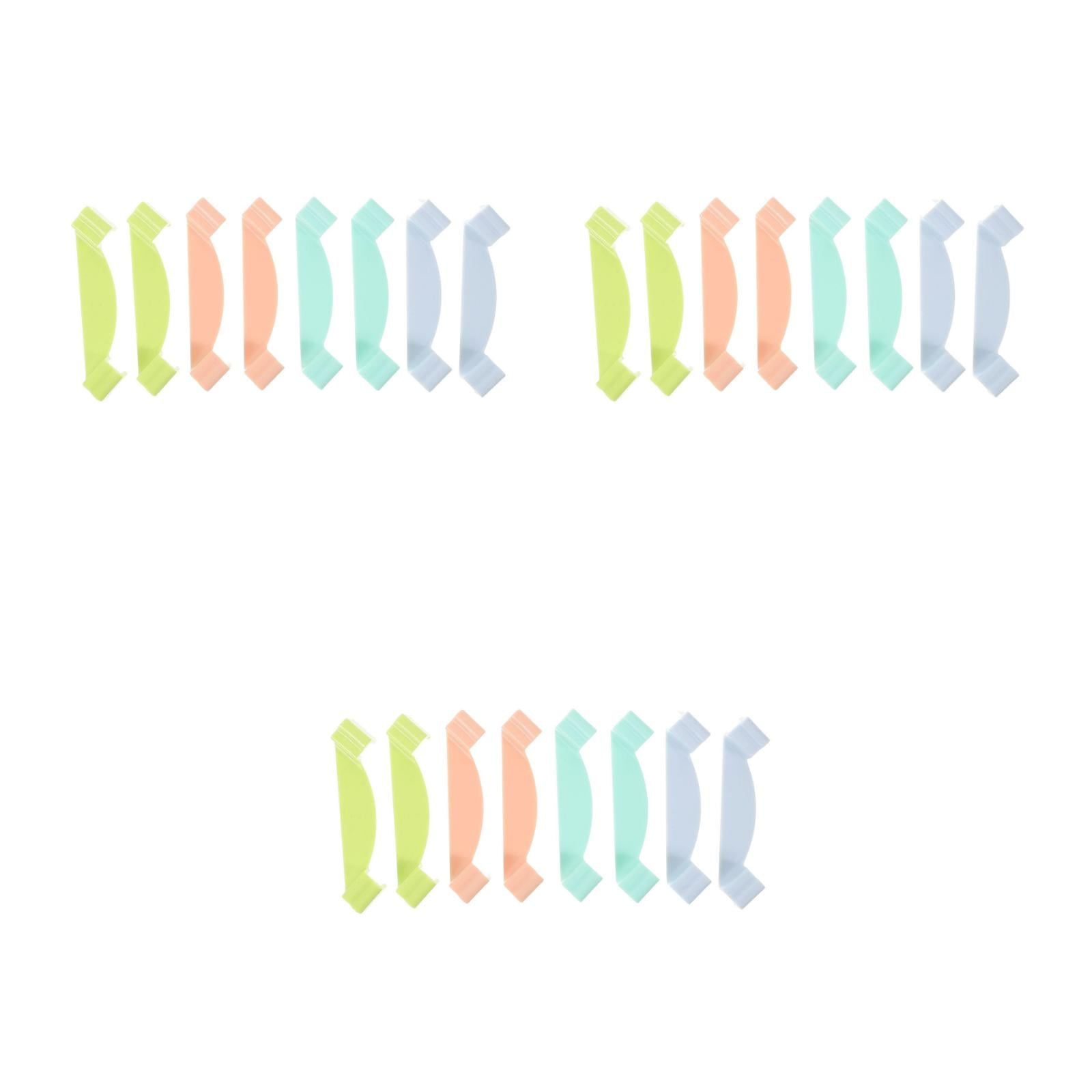 Hemoton 24 Pcs Storage Box Stacking Brackets Storage Bin Stacking Clips ...