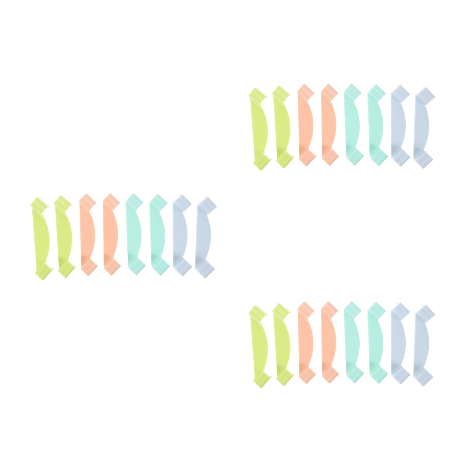 Hemoton 24 Pcs Storage Box Stacking Clips Storage Bin Stacker ...