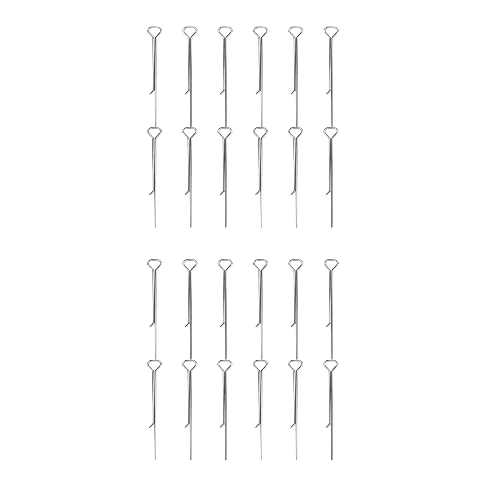 Hemoton 24 Pcs Wick Clip For Candle Making Holder Base Universal Clips ...