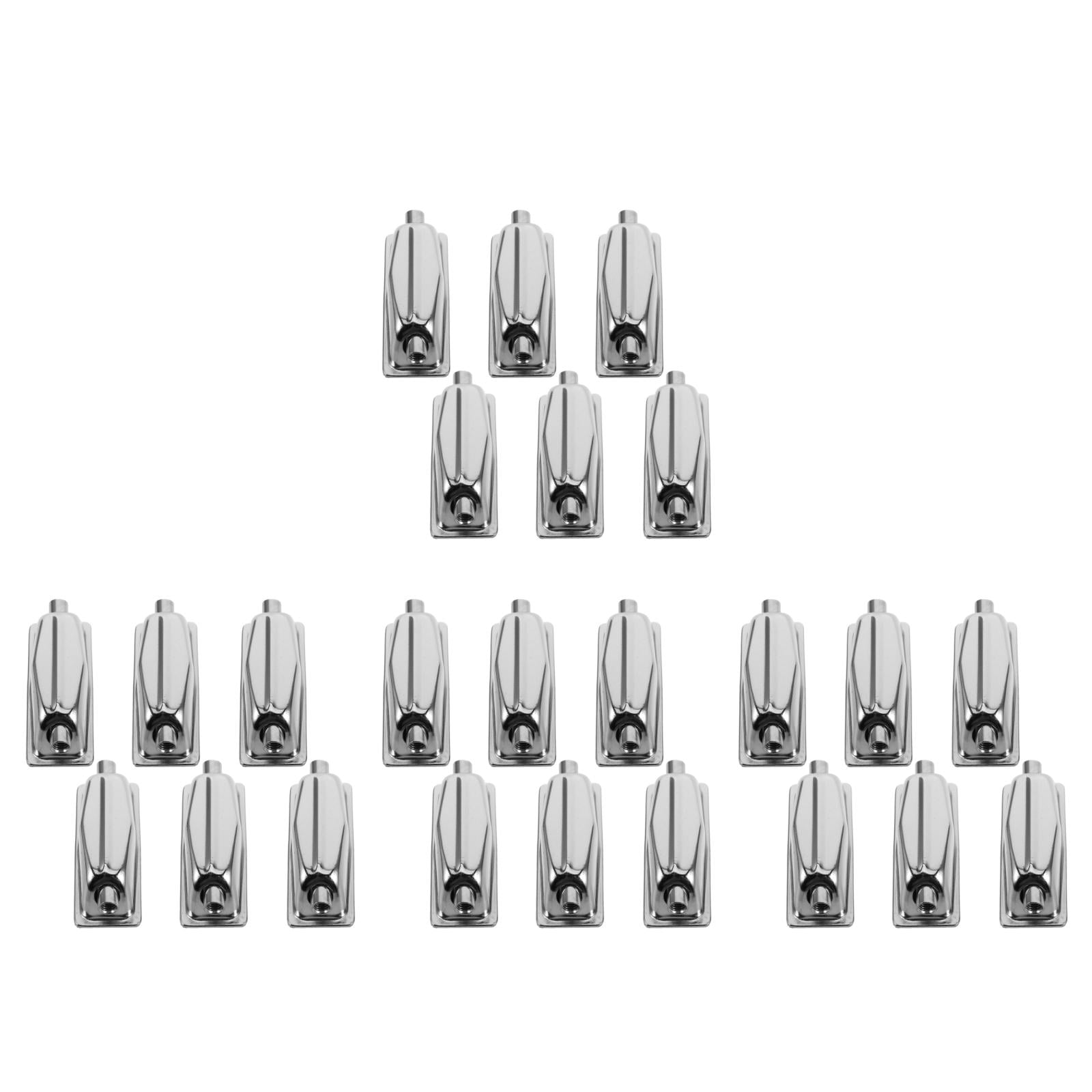 Hemoton 24 pcs Drum Lug Set Double End Drum Lug Snare Drum Tension Lug ...