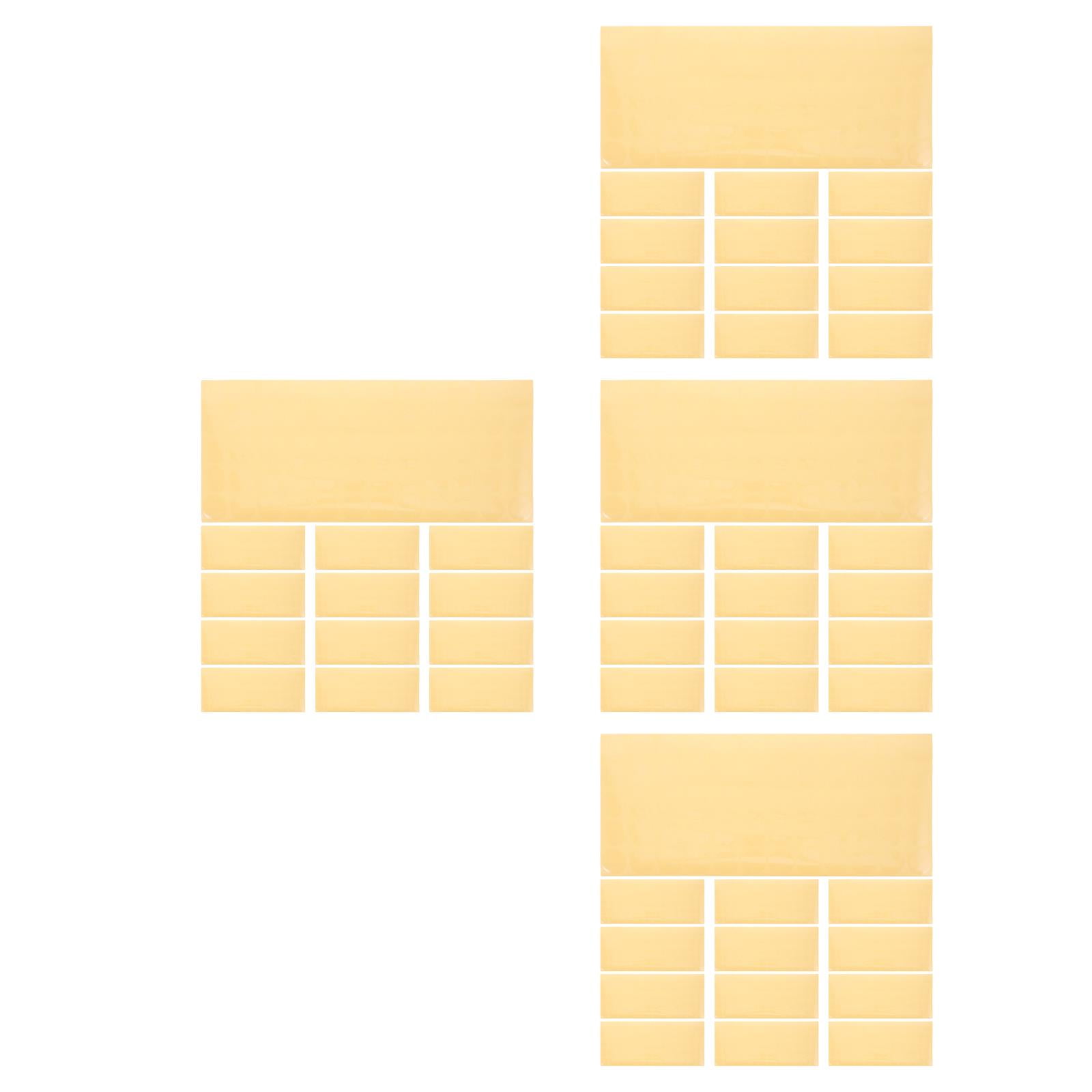 Hemoton 2400 pcs Clear Round Stickers Circle Envelope Seals Food ...