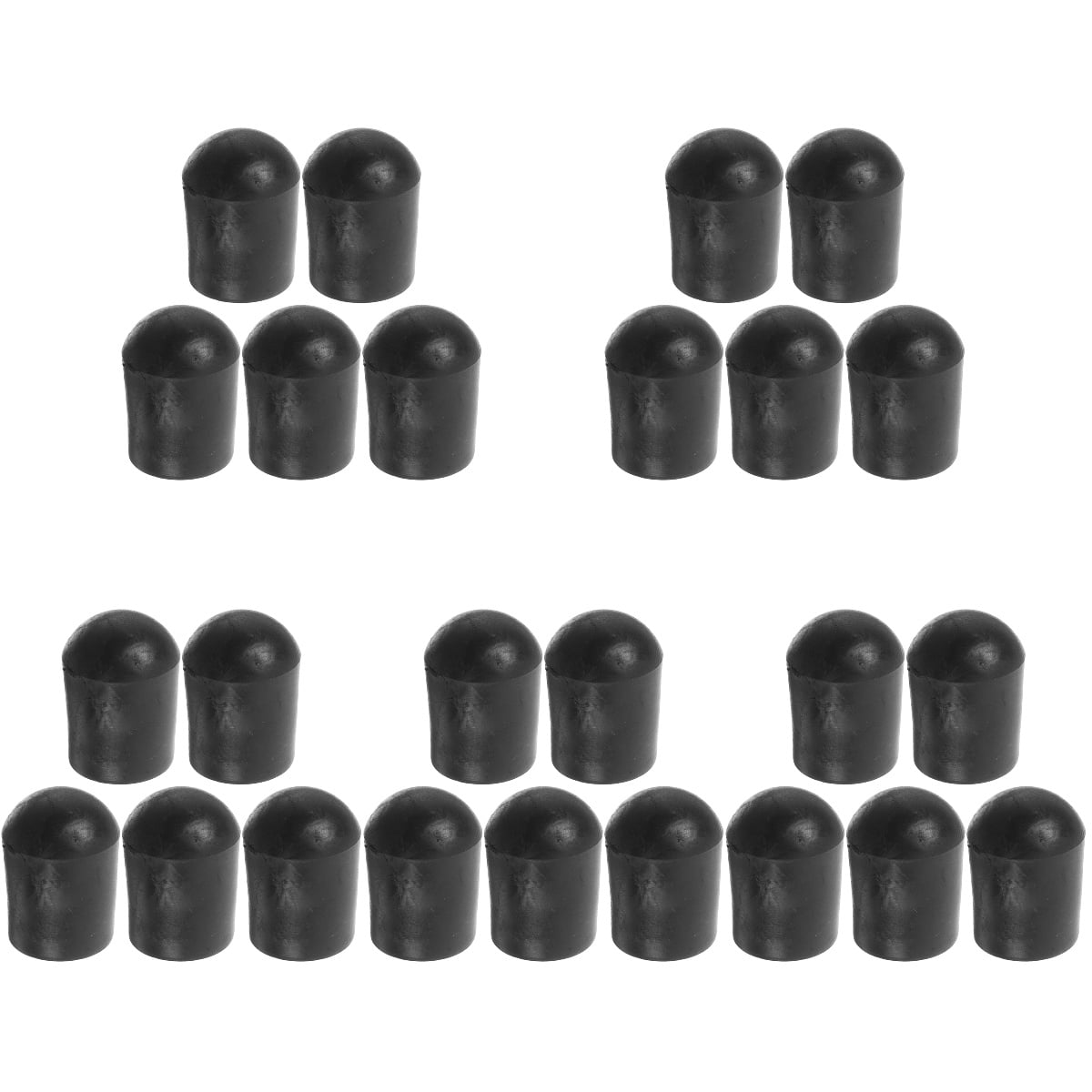 Hemoton 25 pcs Double Bass Endpin Rubber Tip Stopper Protector End Cap ...