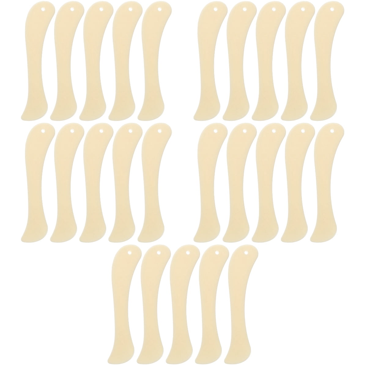 Hemoton 25 pcs Paper Creaser Plastic Bone Folder Paper Craft Bone ...