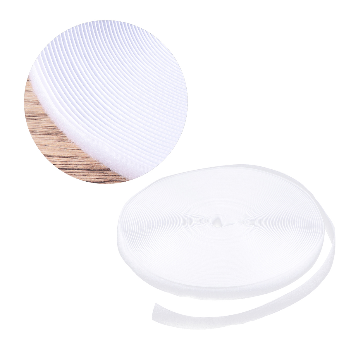 Hemoton 25M Loop Strip One Sides Included Not Adhesive Loop Roll ...