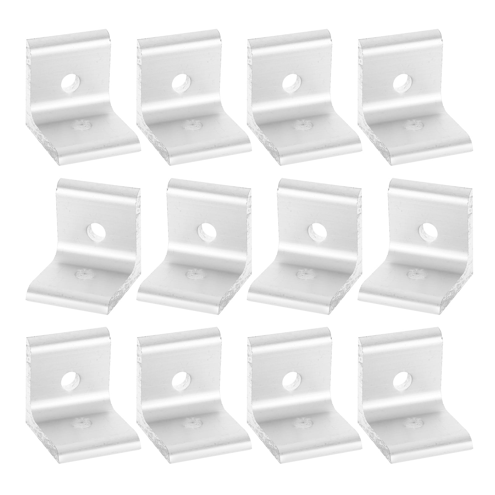 Hemoton 25pcs Aluminum Extrusion Connector Industrial Hardware Aluminum ...