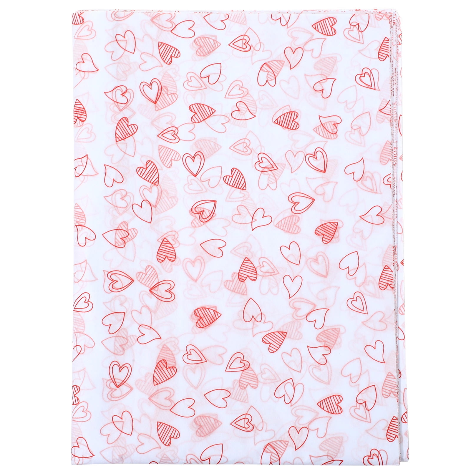 Hemoton 28 Sheets Tissue Paper Sheets Heart Pattern Gift Wrap Paper ...