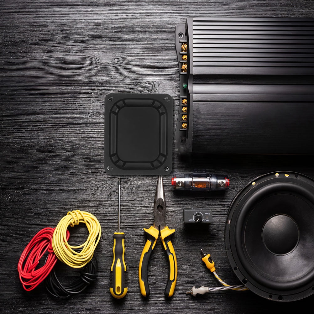 Hemoton 2PCS Rectangular Bass Radiator Passive Subwoofer Diaphragm ...