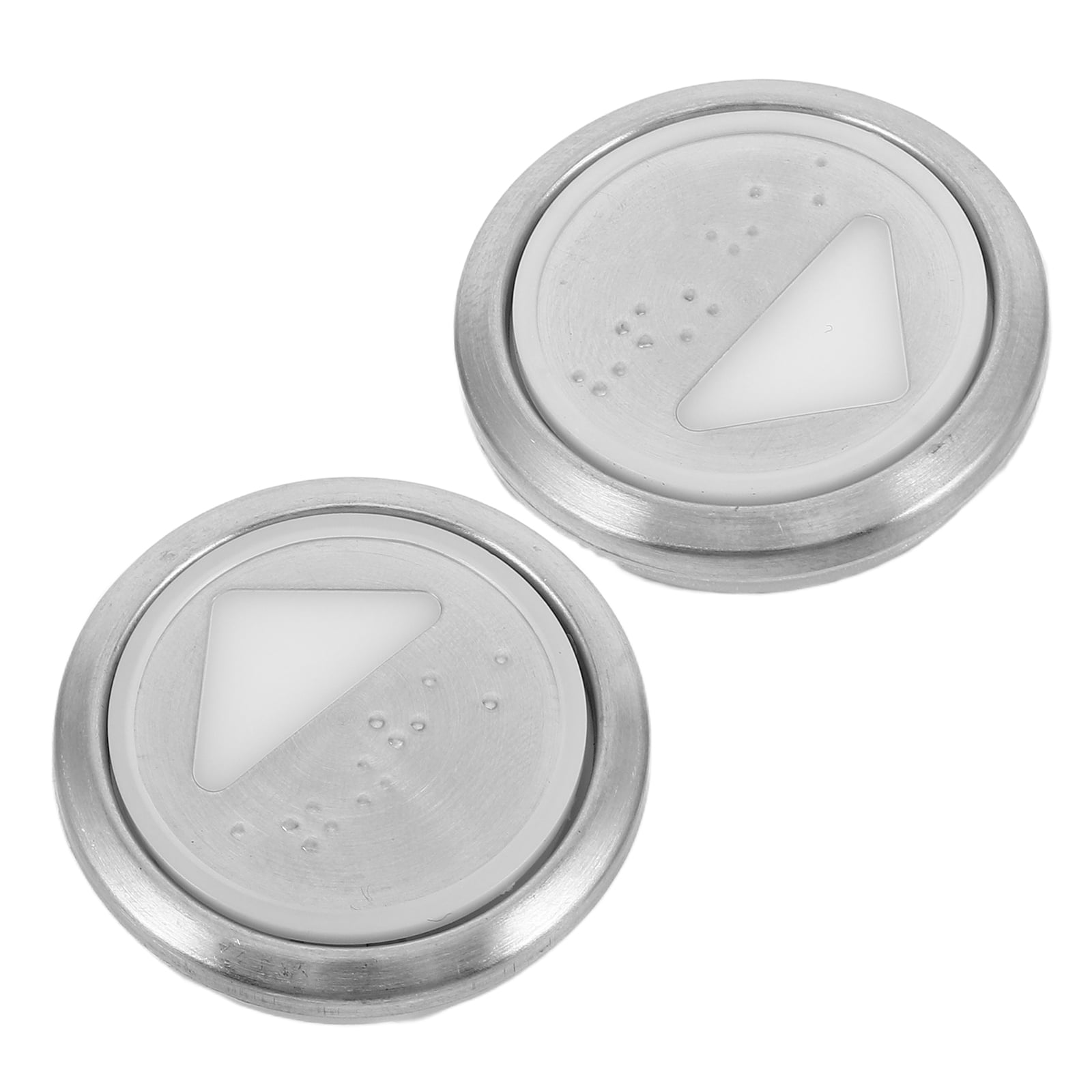 Hemoton 2PCS Stainless Steel Round Elevator Button Emergency Stop ...