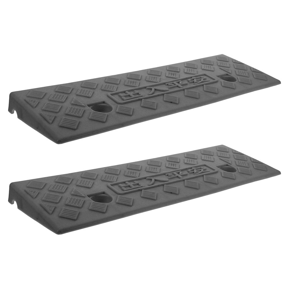 Hemoton 2PCS Threshold Ramps Anti-Slip High-Strength Ramps Easy to ...