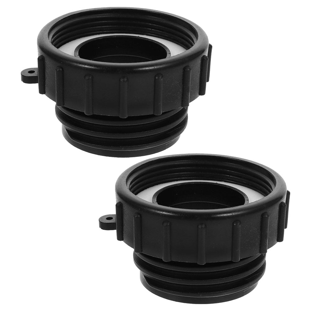Hemoton 2Pcs IBC Tote Tank Adapter Coarse Thread Valve Hose Adapter ...
