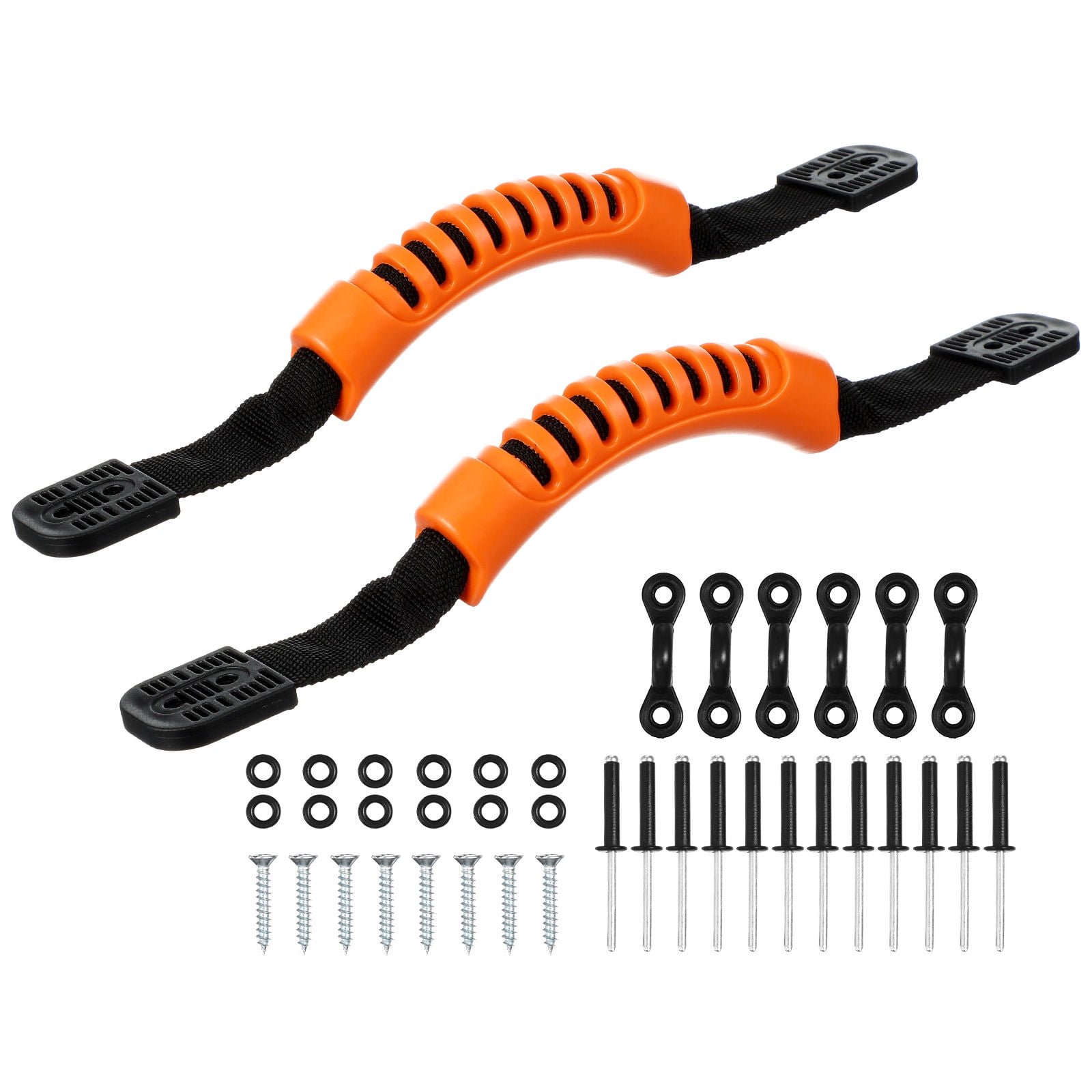 Hemoton 2-Pack Kayak Replacement Side Mount Handles with 12 Rivets and ...