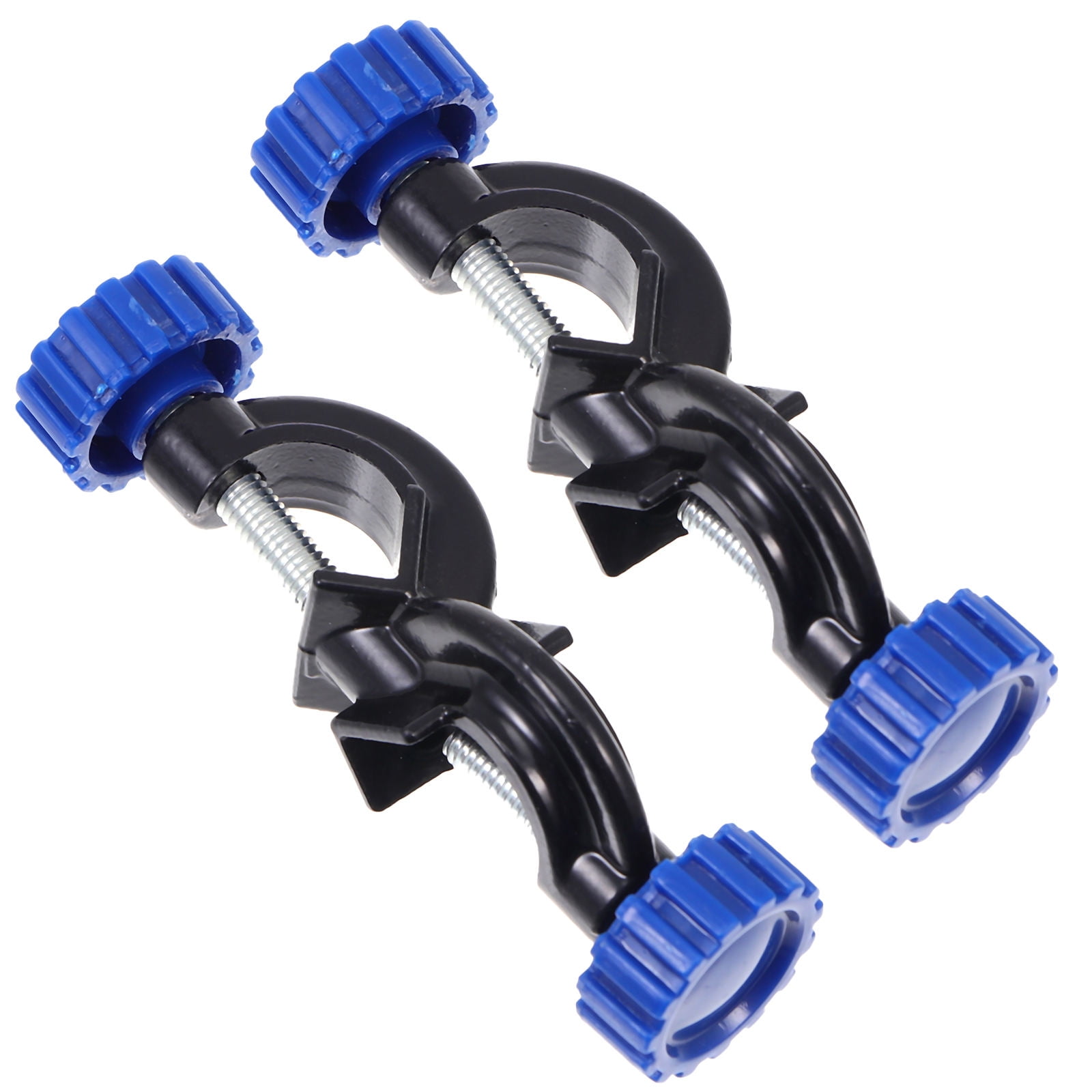 Hemoton 2Pcs Stand Clamp Holder Cross Clamp Boss Head Clamp Right Angle ...