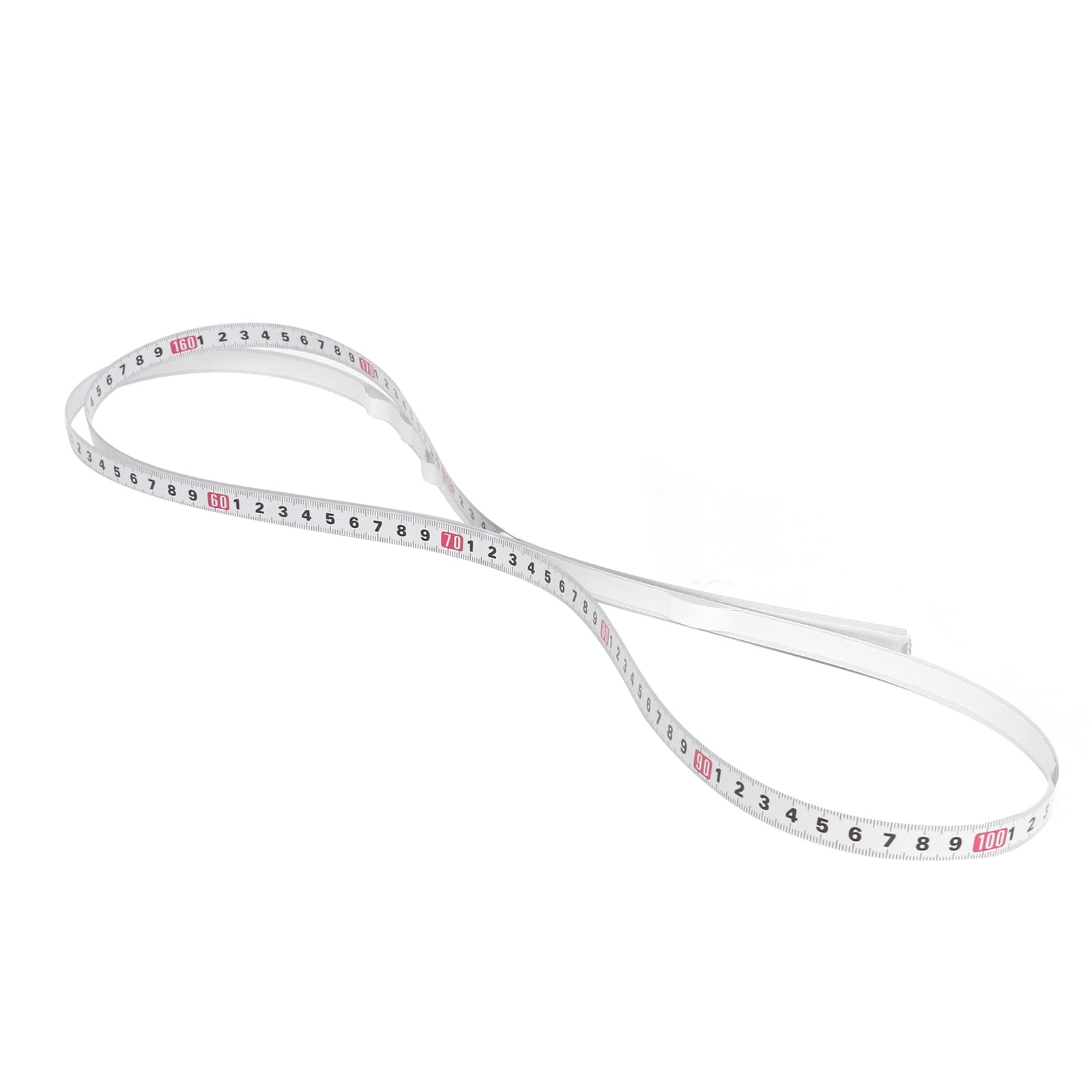 Hemoton 2m Steel Miter Track Tape Measure Self Adhesive Metric Scale ...