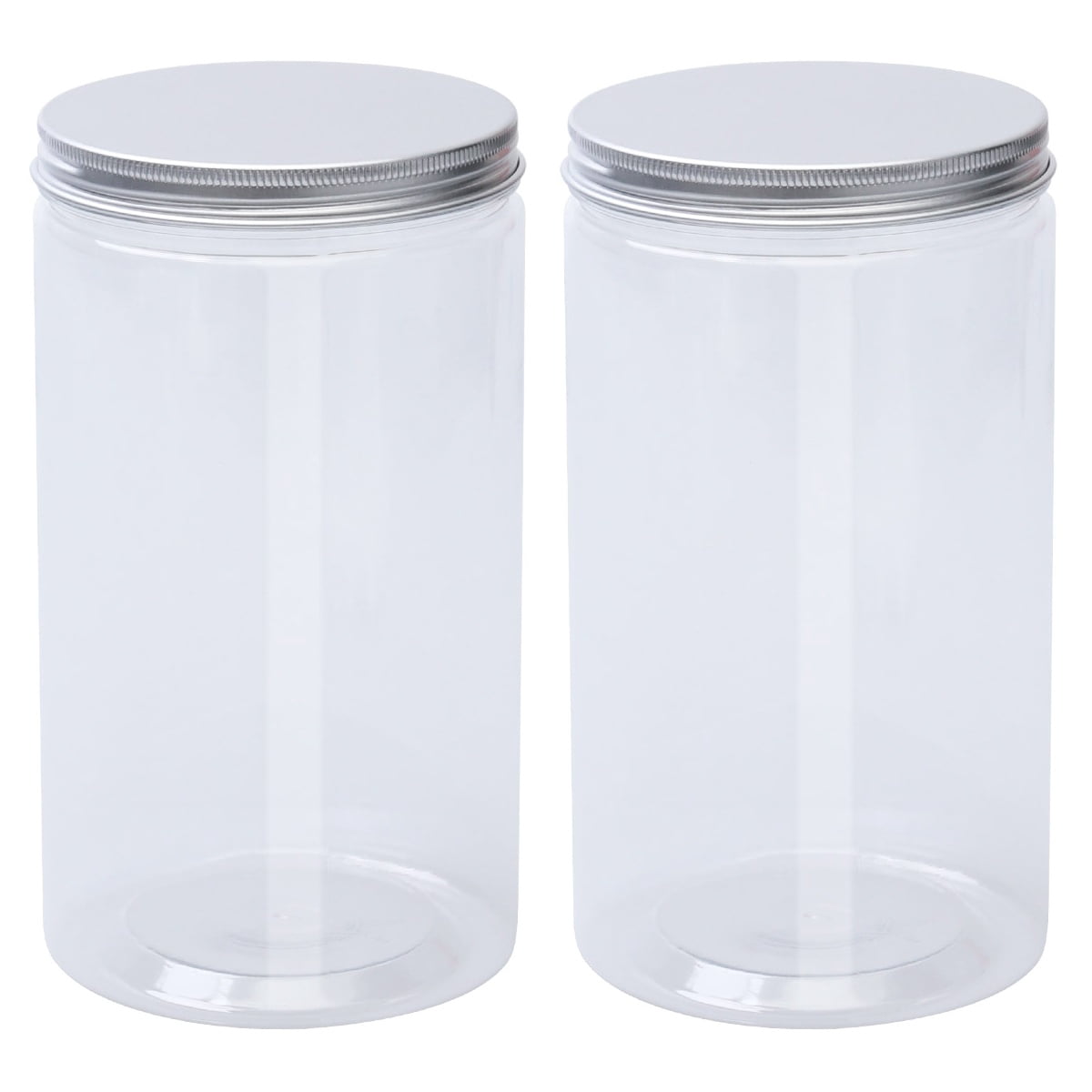 Hemoton 2pcs 1280ml Plastic Sealed Storage Can Plastic Storage Tank ...