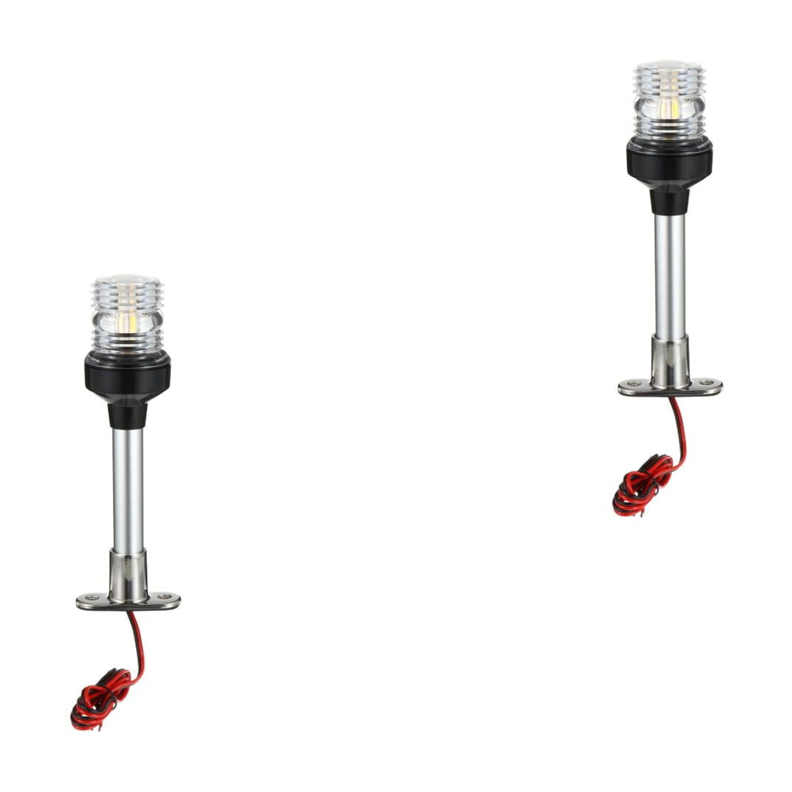 Hemoton 2pcs 2 Nautical Mile Navigation Anchor Light All Round 360 ...
