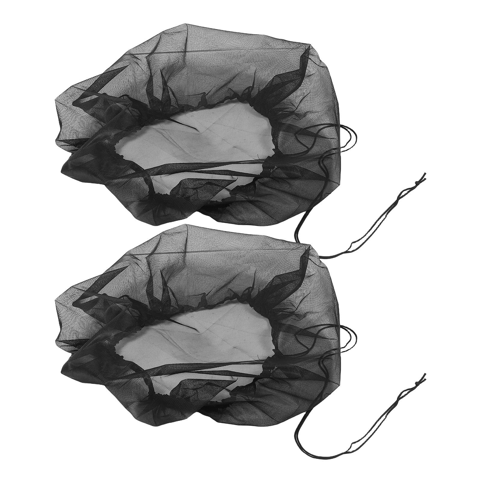 Hemoton 2pcs 95cm Rain Barrel Mesh Cover With Drawstring Water ...