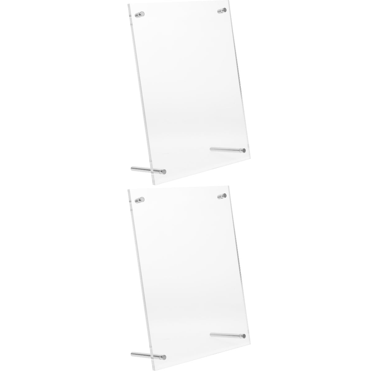 Hemoton 2pcs Acrylic Photo Frame Poster Display Frame Photo Holder ...