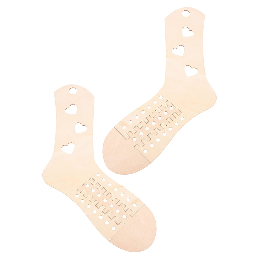 Hemoton 2pcs Adjustable Sock Blocker for Knitting Crochet Stocking ...