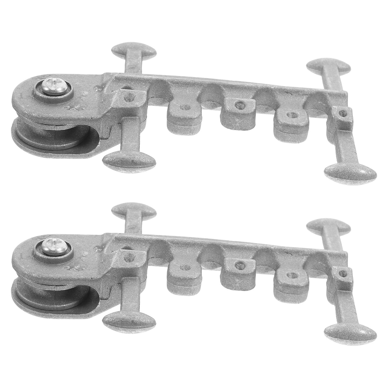 Hytrove Greenhouse Owners Vent Pulley Grey 2Pcs 4.9In X 3.3In X 1In ...