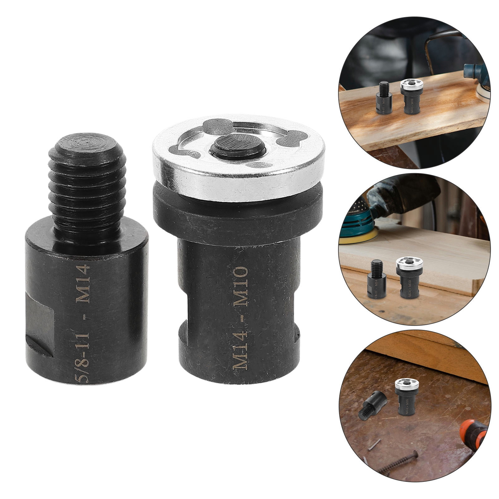 Hemoton 2pcs Angle Grinder Adapter Core Drill Adapter Converter Drill ...