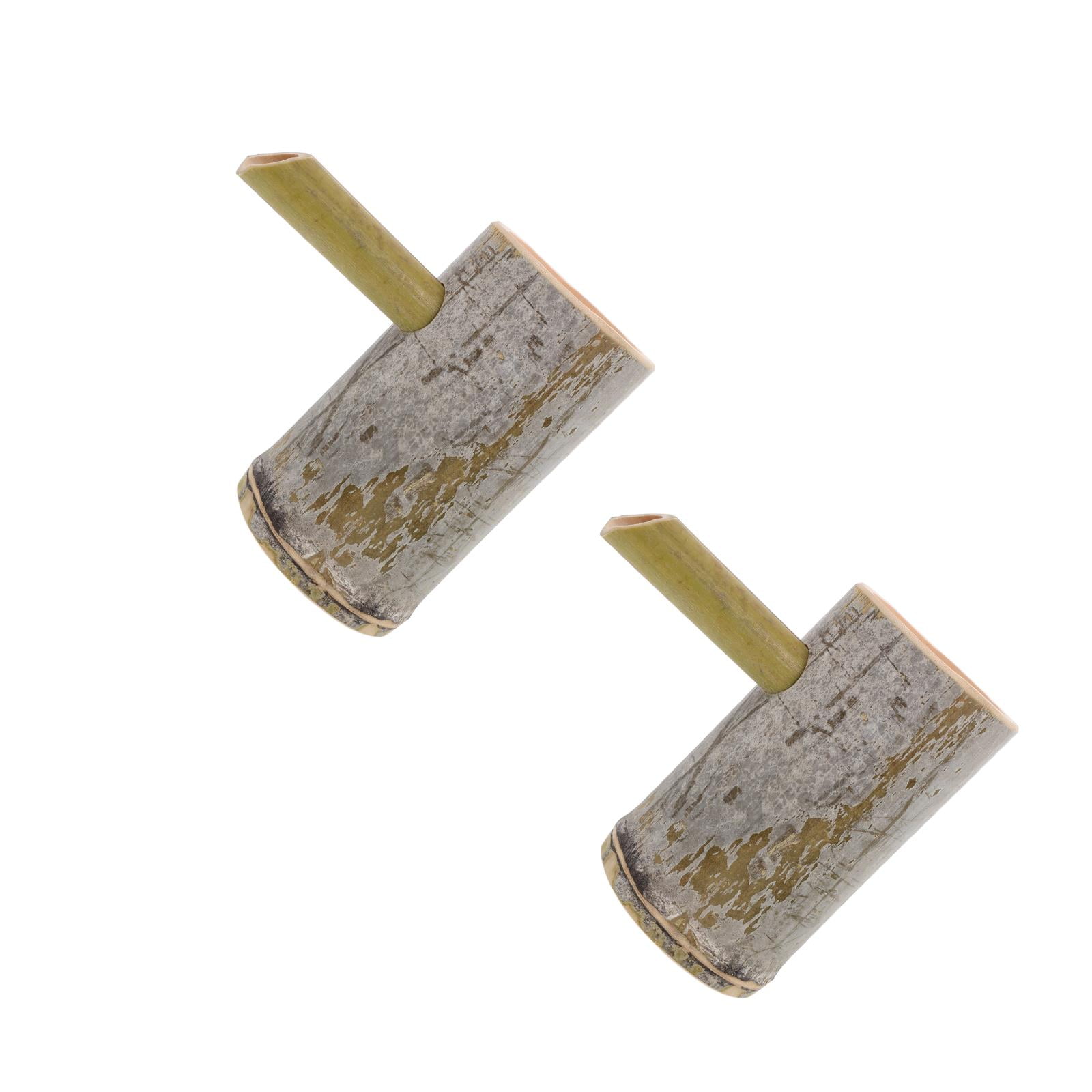 Hemoton 2pcs Bamboo Fountain Spout Water Fountain Spout Indoor and ...