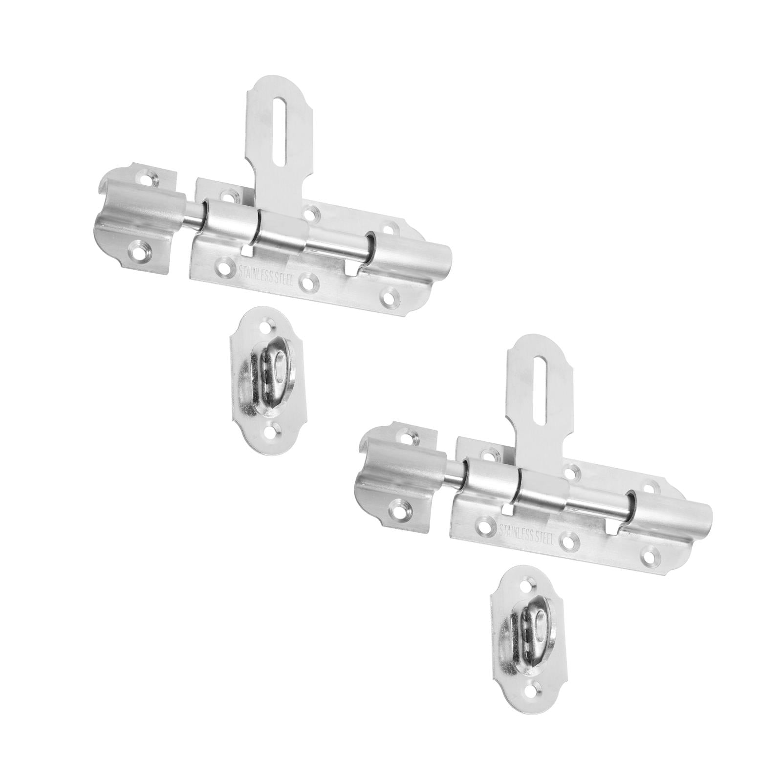 HEMOTON Hemoton 2pcs Barrel Bolt Slide Locks Door Latch for Inside Door ...