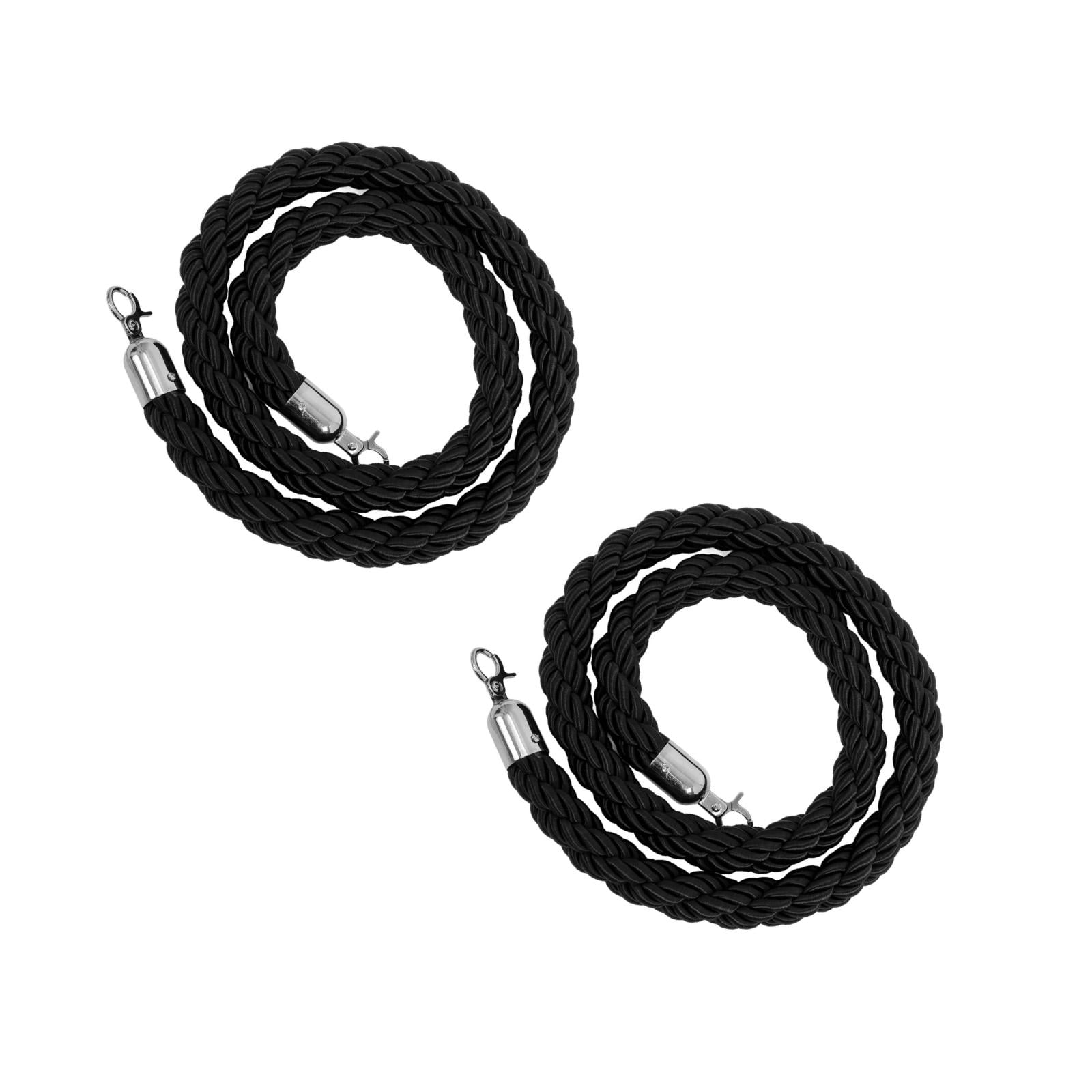 Hemoton 2pcs Barrier Ropes Decorative Rope Safety Queue Stanchion ...